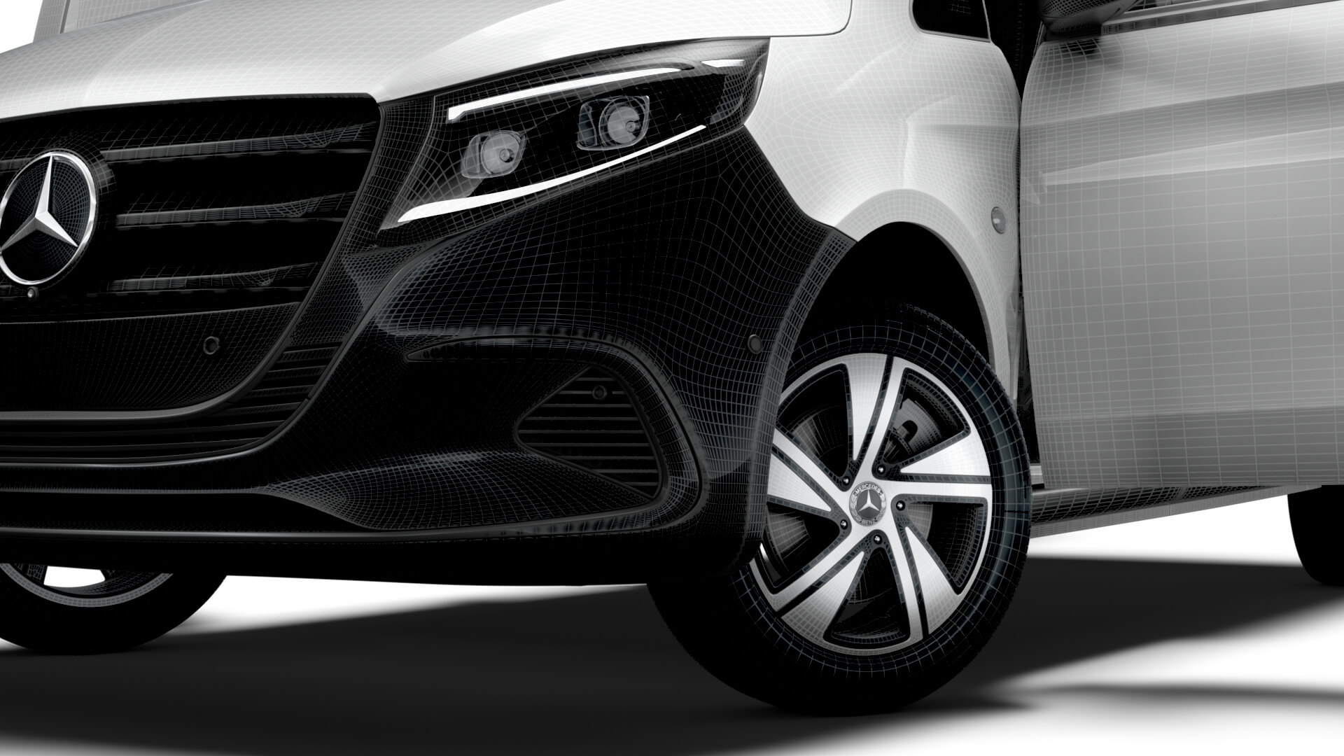 Mercedes Benz Vito L2 HQ Interior 2025 - 3D Model by Creator 3D