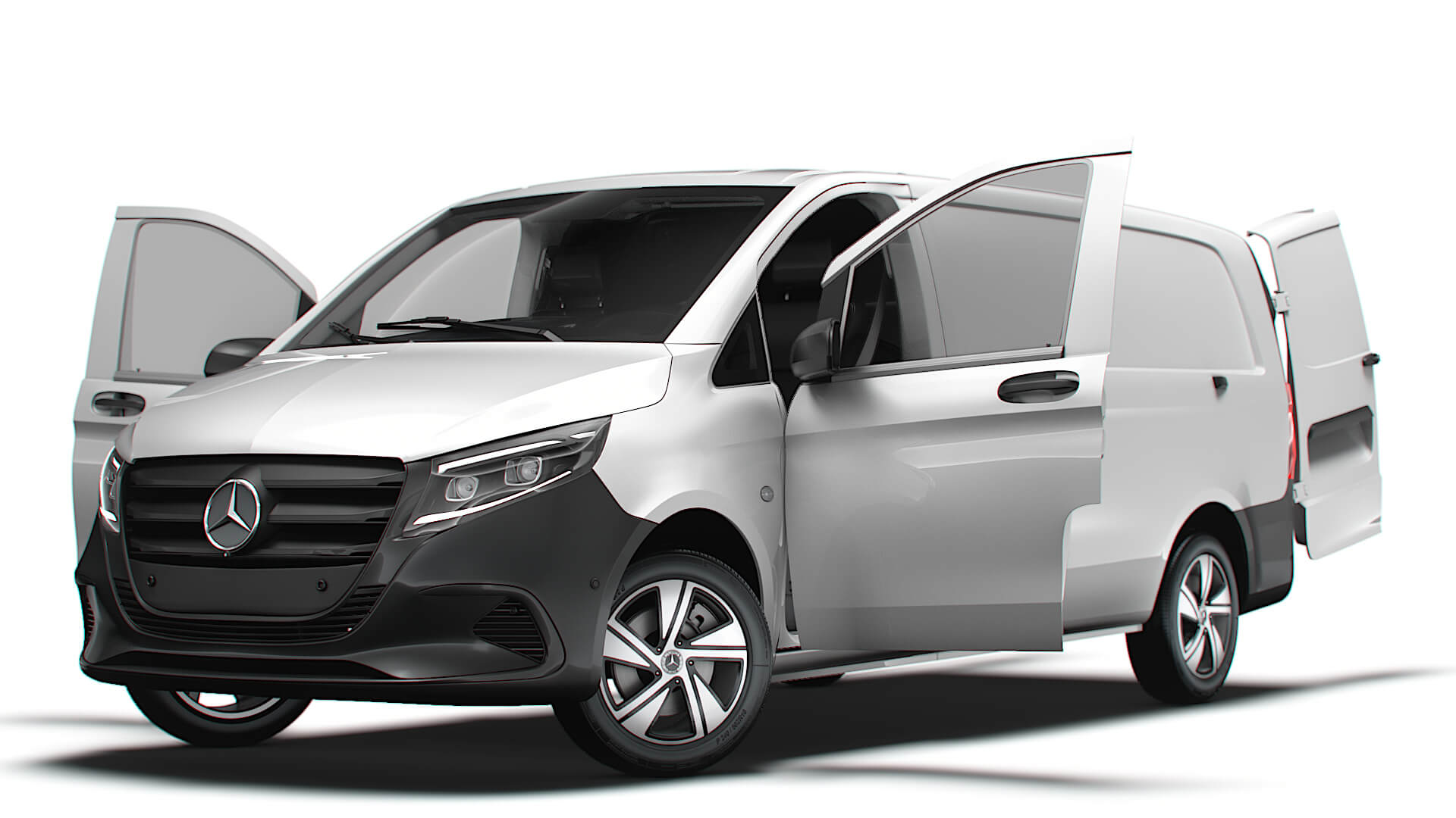 Mercedes Benz Vito L3 HQ Interior 2025 - 3D Model by Creator 3D