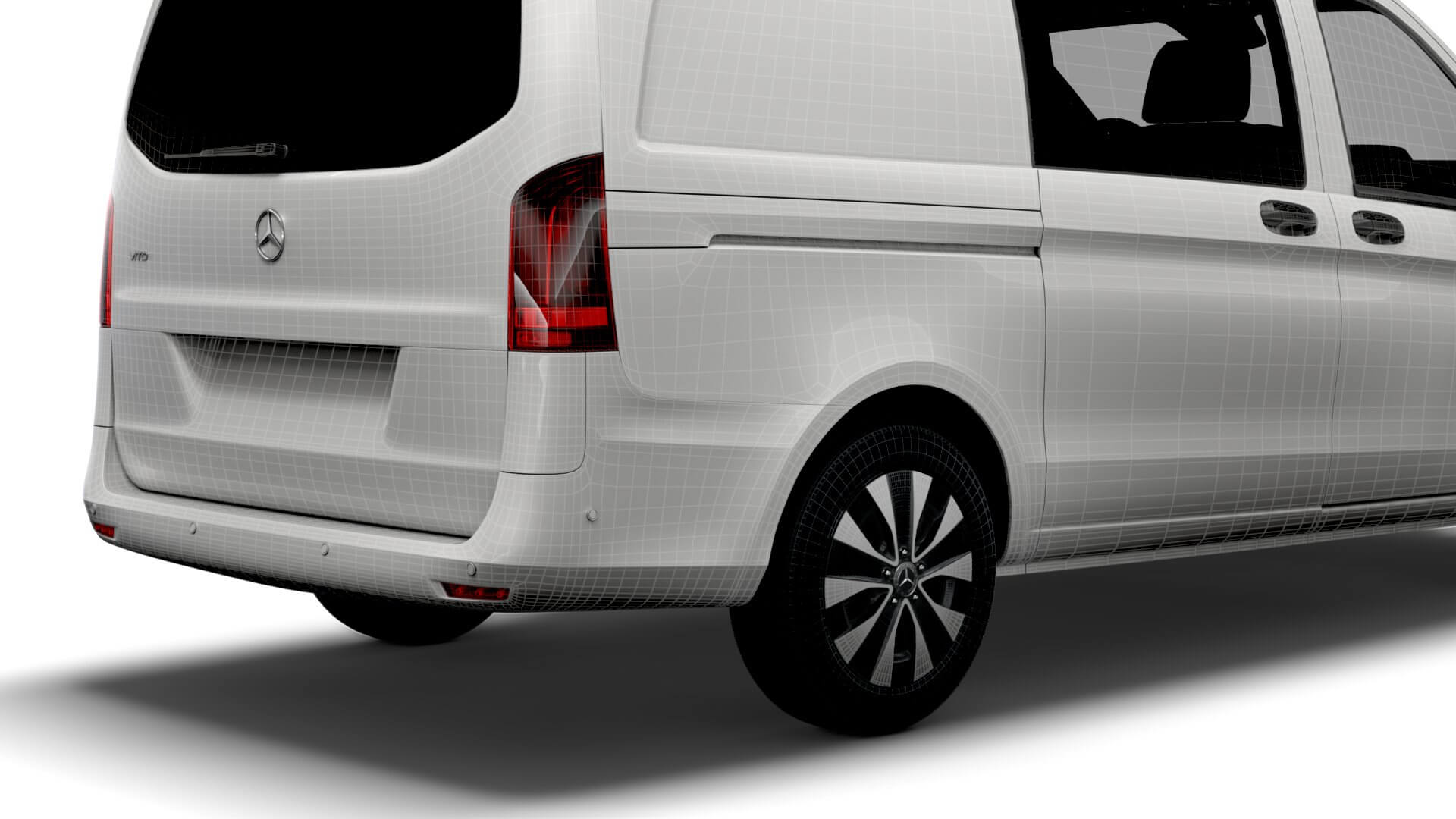 Mercedes Benz Vito Mixto Tourer 2021 - 3D Model by Creator 3D