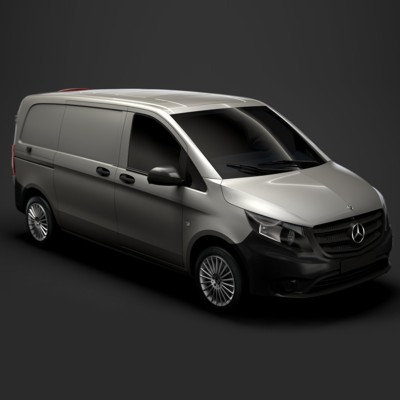 Mercedes Benz Vito Panel Van L1 2019 - 3D Model by Creator 3D