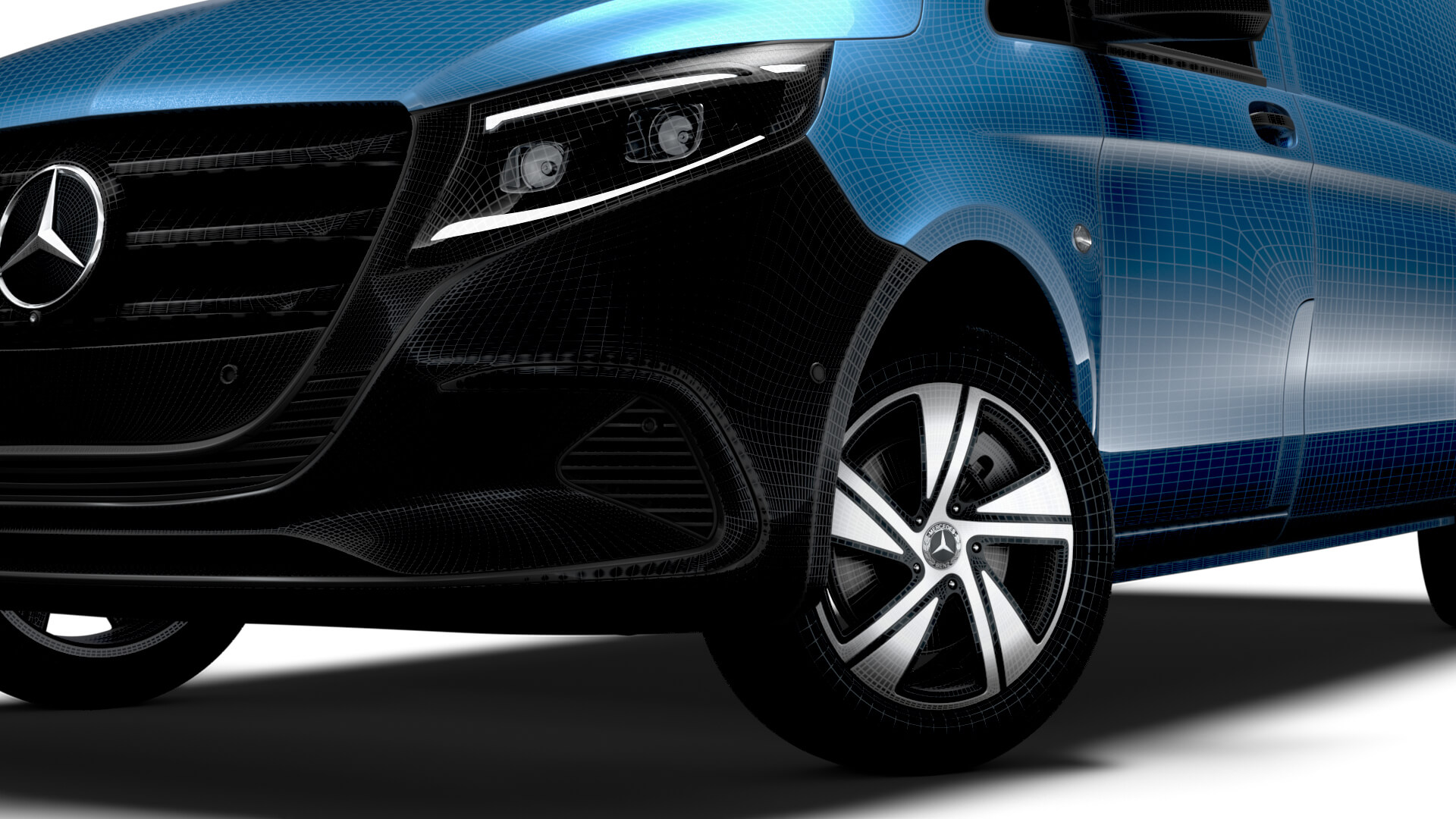 Mercedes Benz Vito Panel Van L3 2024 - 3D Model by Creator 3D