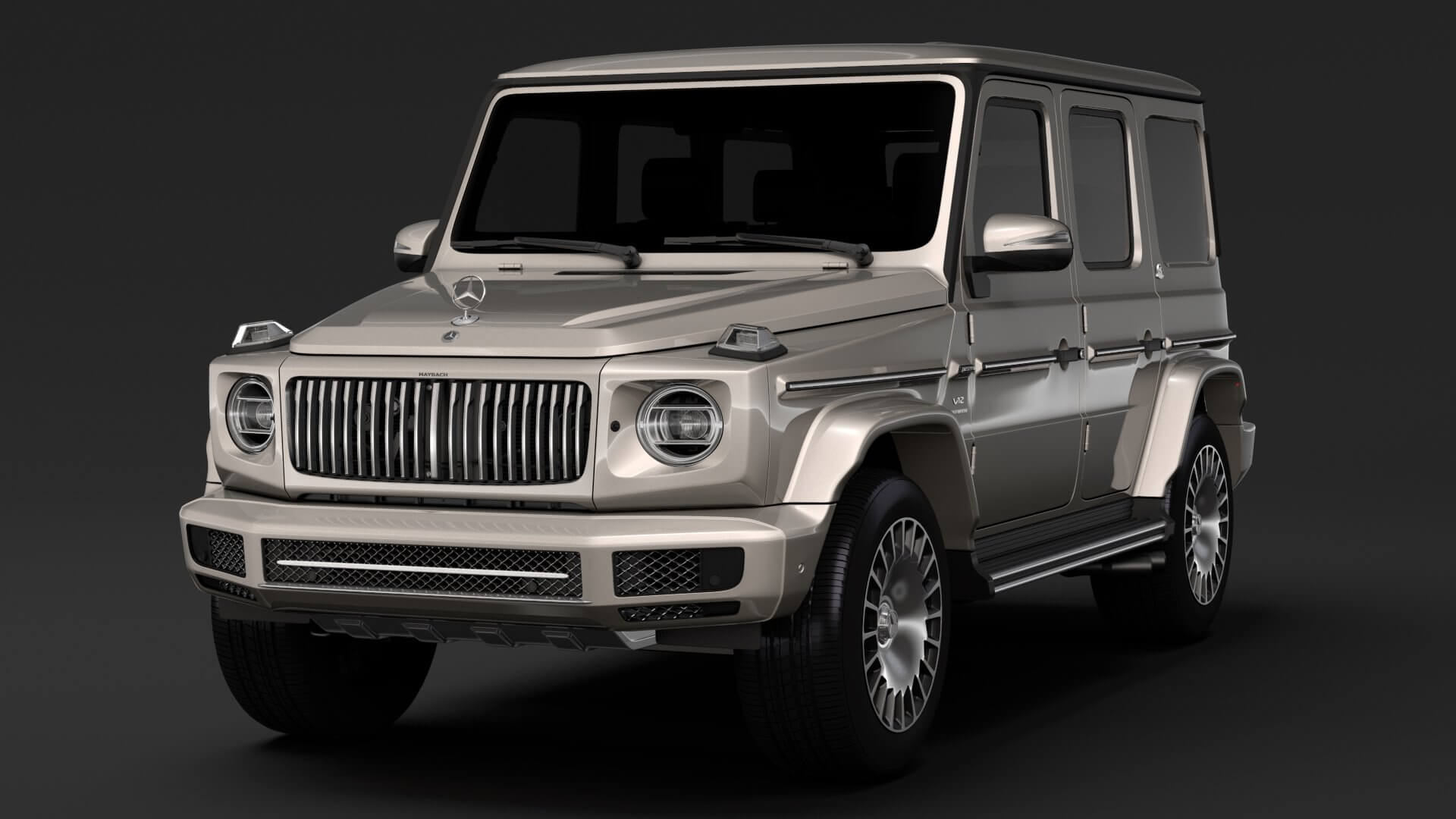 Mercedes Maybach G 600 W464 2019 - 3D Model by Creator 3D