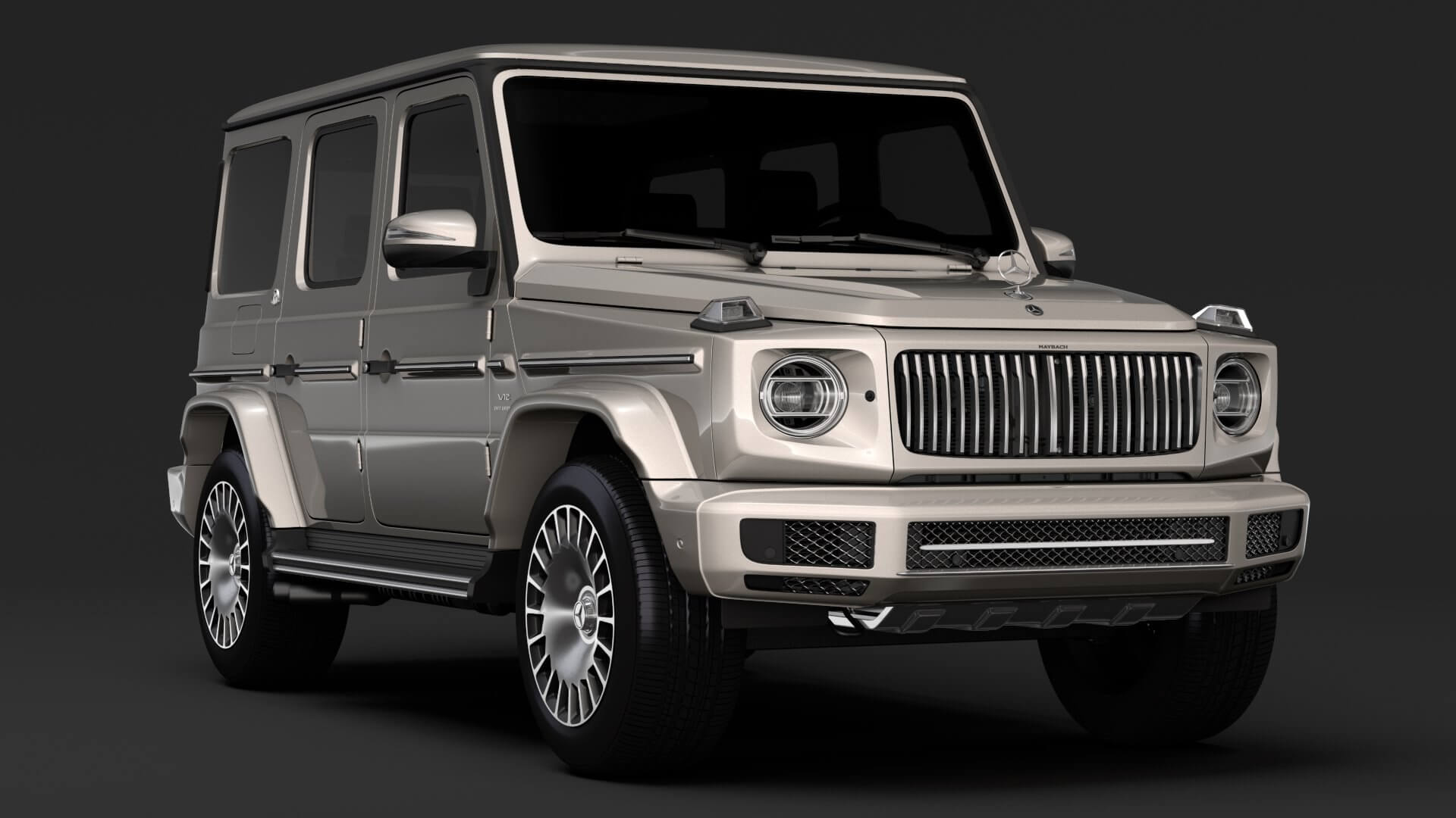 Mercedes Maybach G 600 W464 2019 - 3D Model by Creator 3D