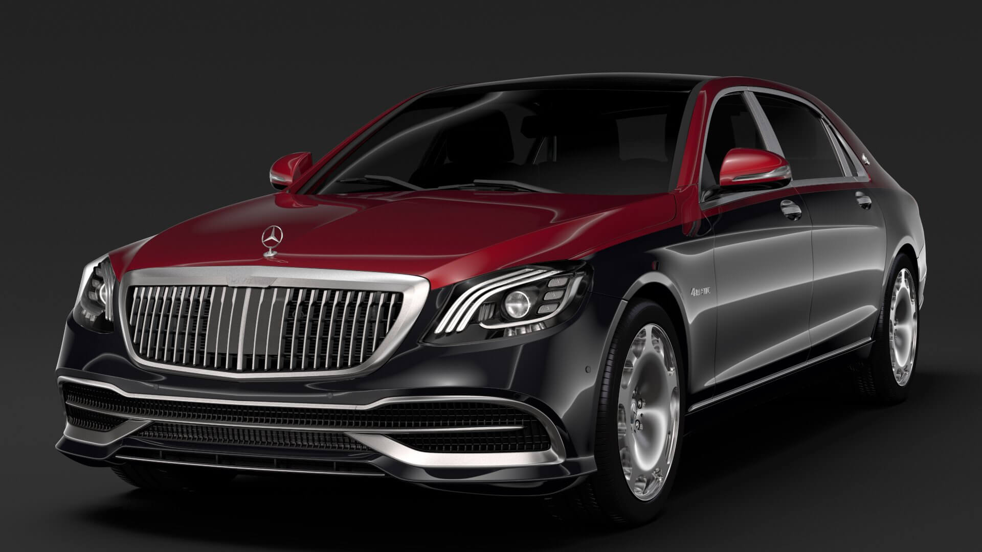 Mercedes Maybach S 560 4Matic X222 2019 - 3D Model by Creator 3D
