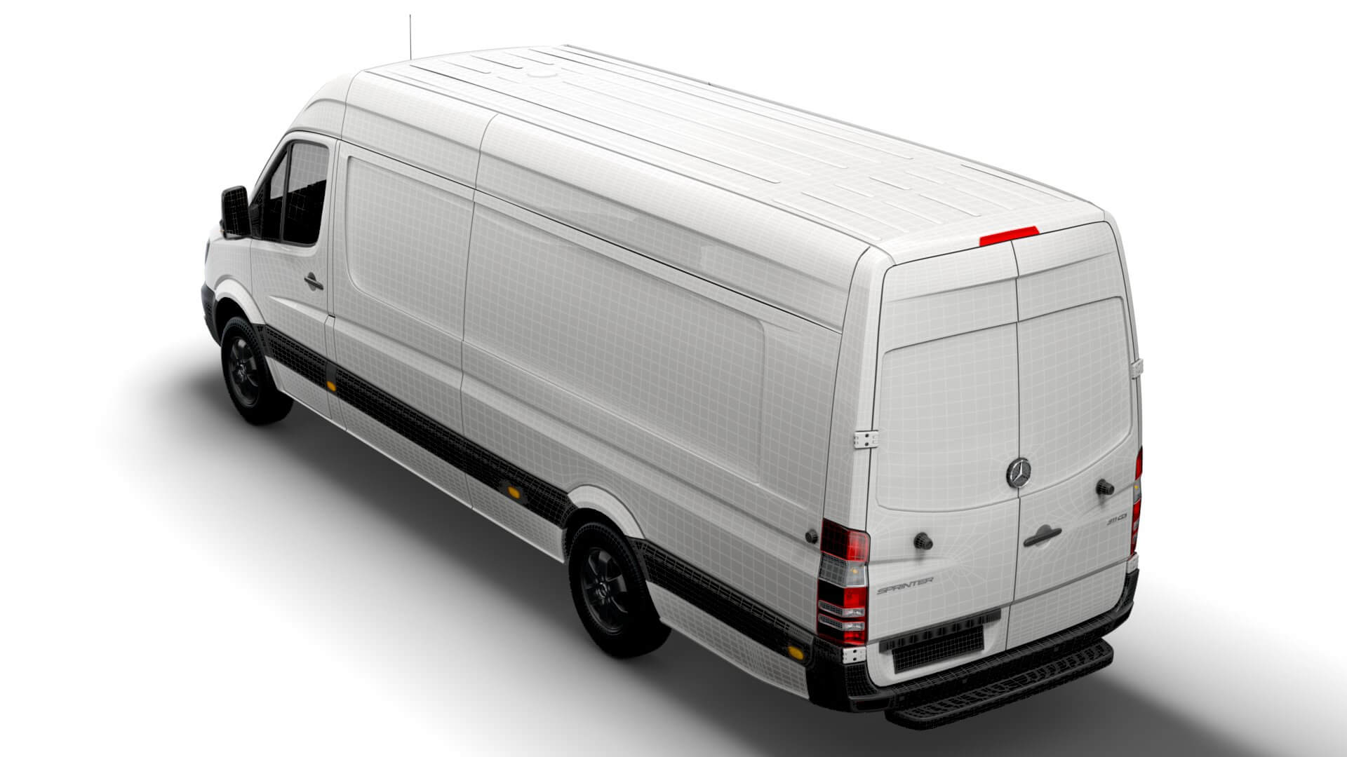 Mercedes Sprinter Cargo Van L4H2 2018 - 3D Model by Creator 3D