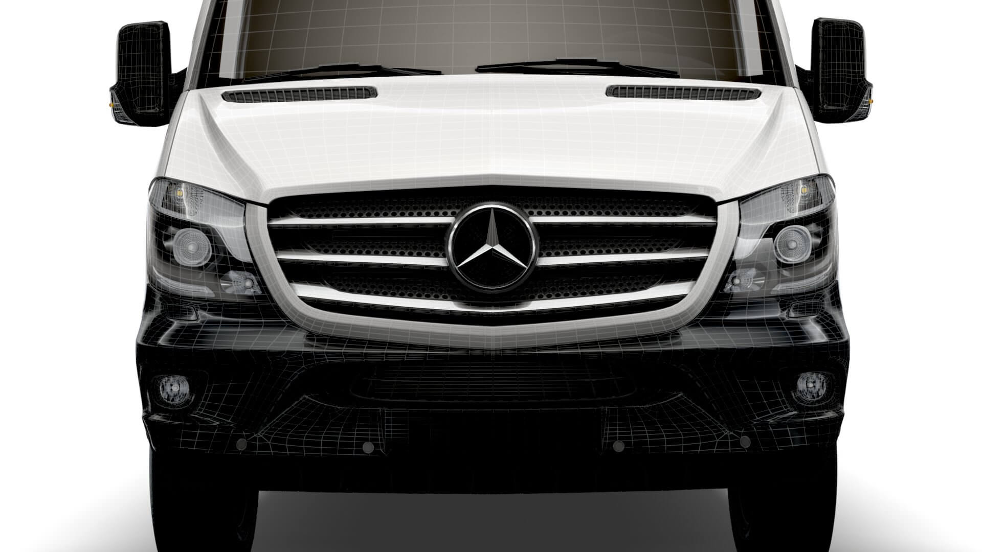 Mercedes Sprinter Cargo Van L4H2 2018 - 3D Model by Creator 3D