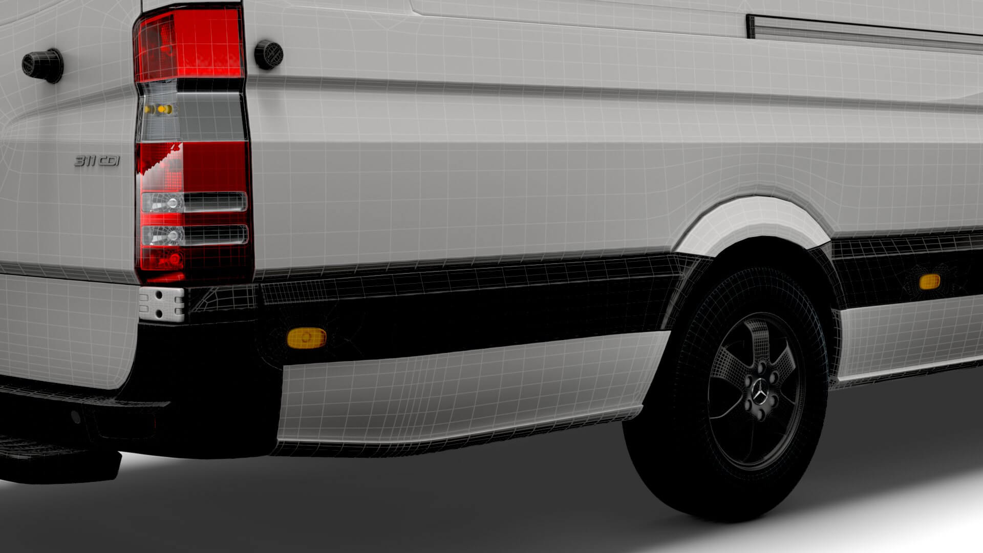 Mercedes Sprinter Cargo Van L4H2 2018 - 3D Model by Creator 3D