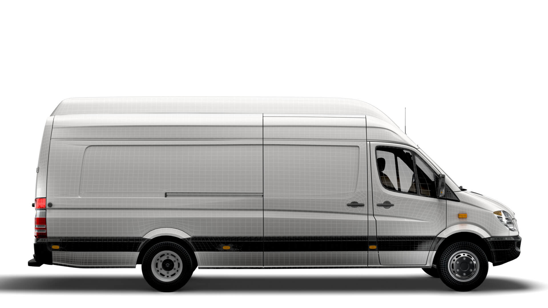 Mercedes Sprinter Cargo Van L4H3 2008 - 3D Model by Creator 3D