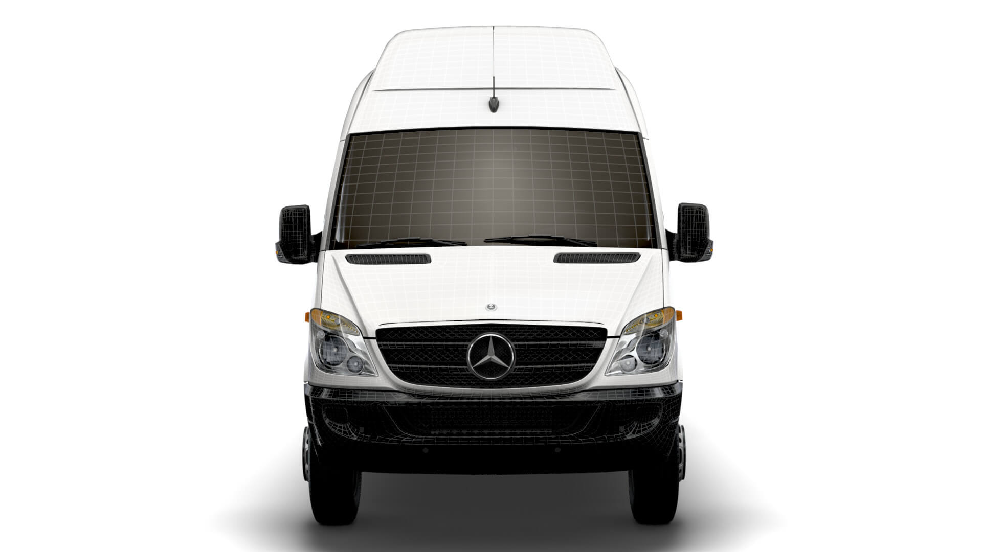 Mercedes Sprinter Cargo Van L4H3 2008 - 3D Model by Creator 3D