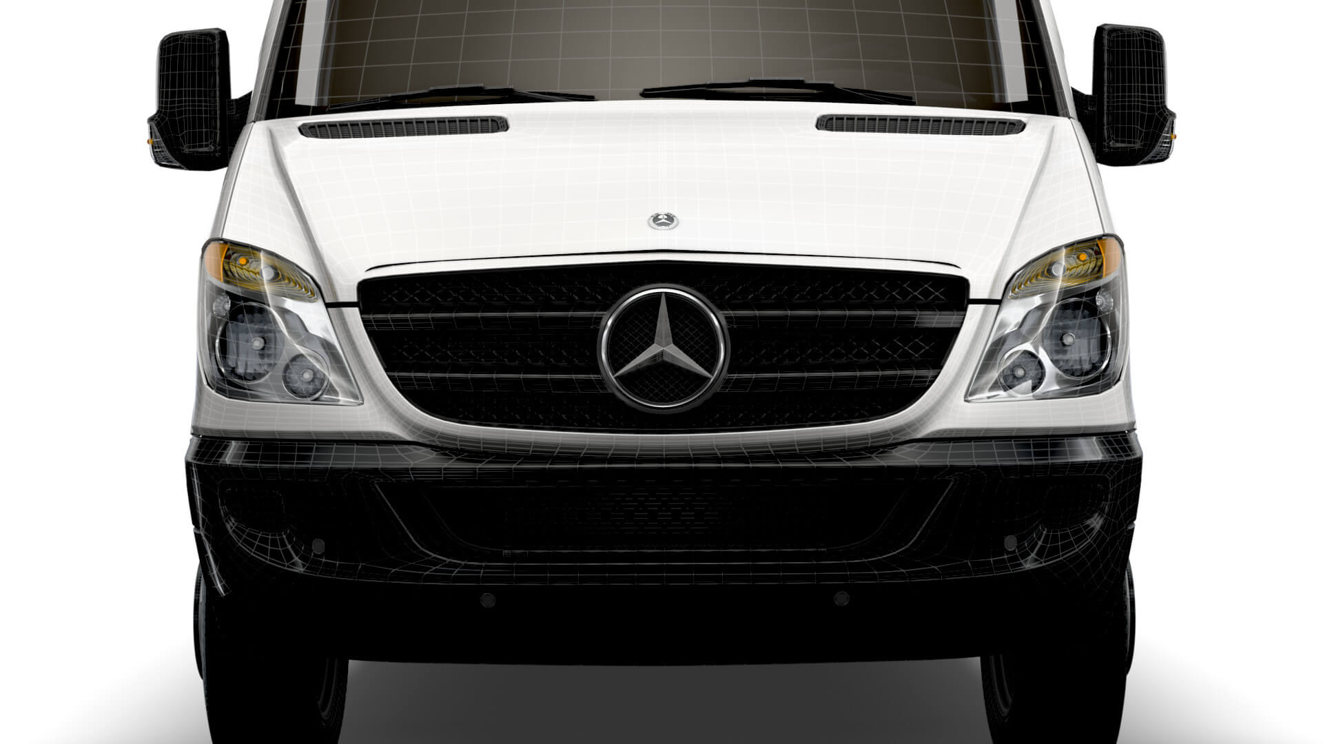 Mercedes Sprinter Cargo Van L4H3 2008 - 3D Model by Creator 3D