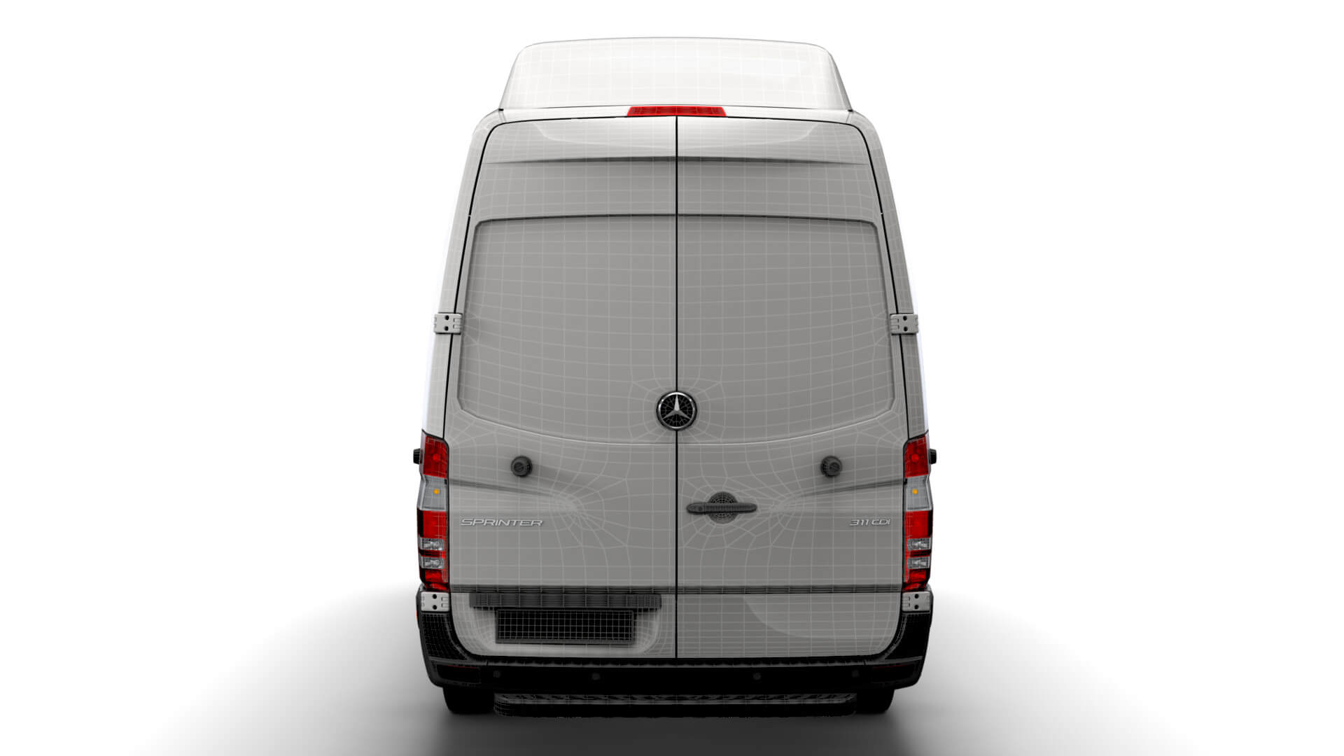 Mercedes Sprinter Cargo Van L4H3 2008 - 3D Model by Creator 3D