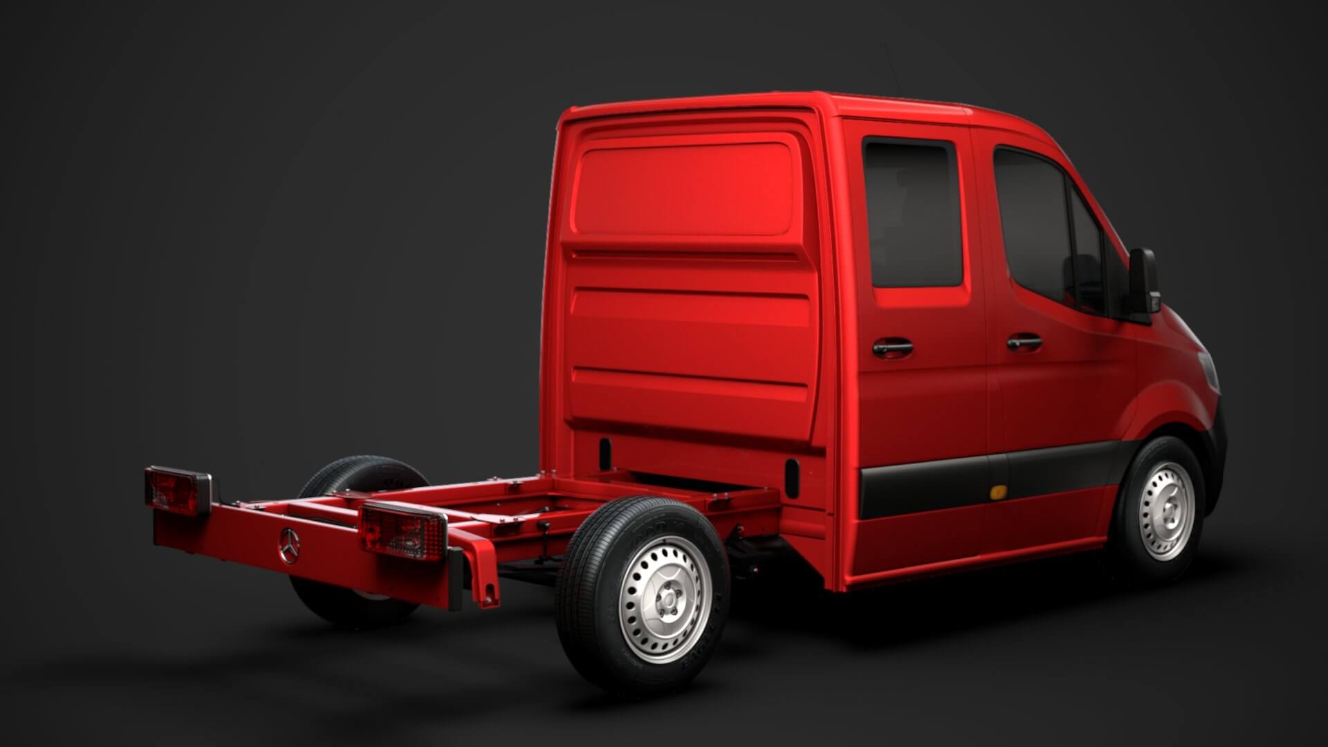 Mercedes Sprinter Chassis Crew Cab L1 FWD 2019 - 3D Model by Creator 3D
