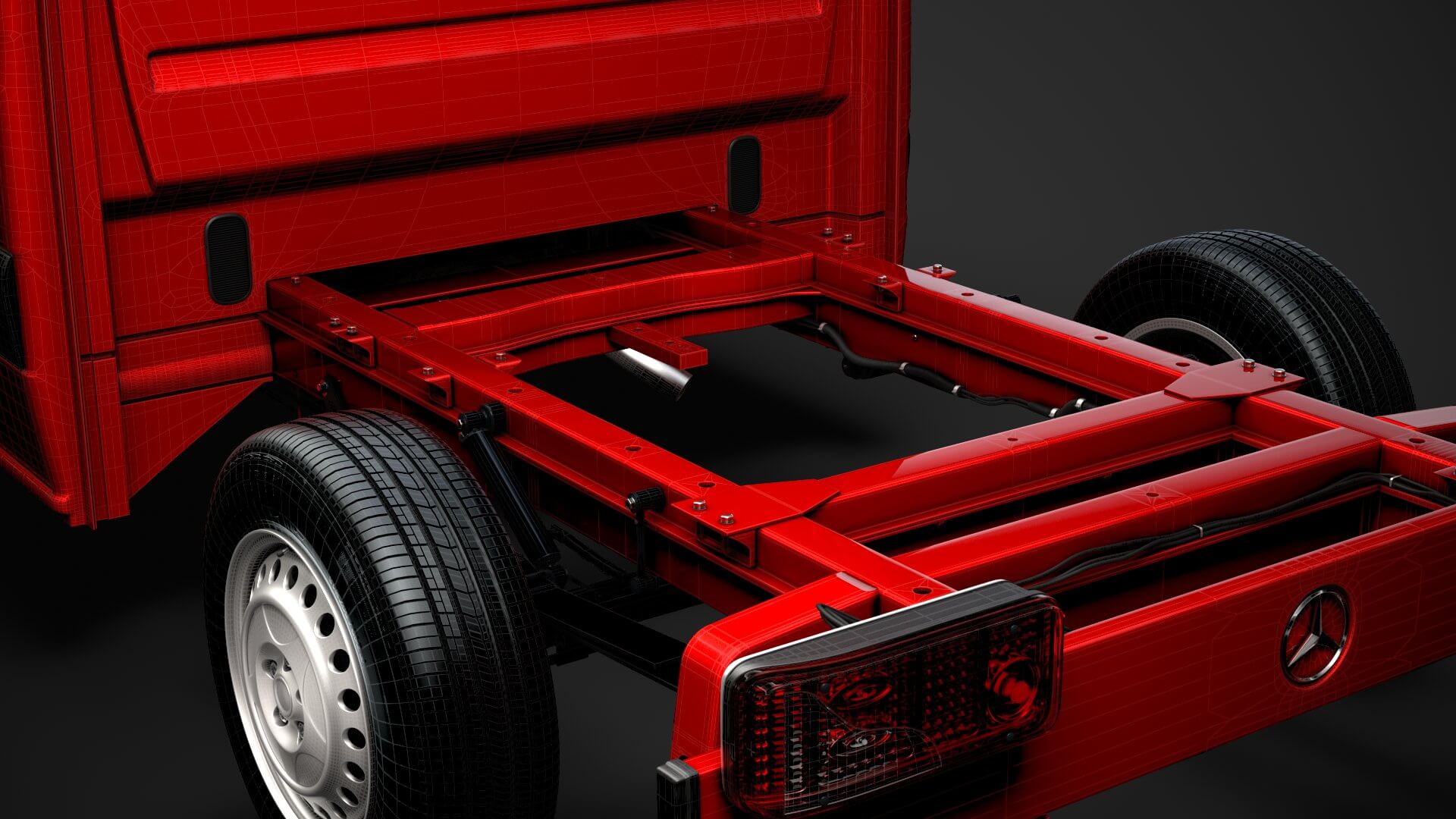 Mercedes Sprinter Chassis Crew Cab L1 FWD 2019 - 3D Model by Creator 3D