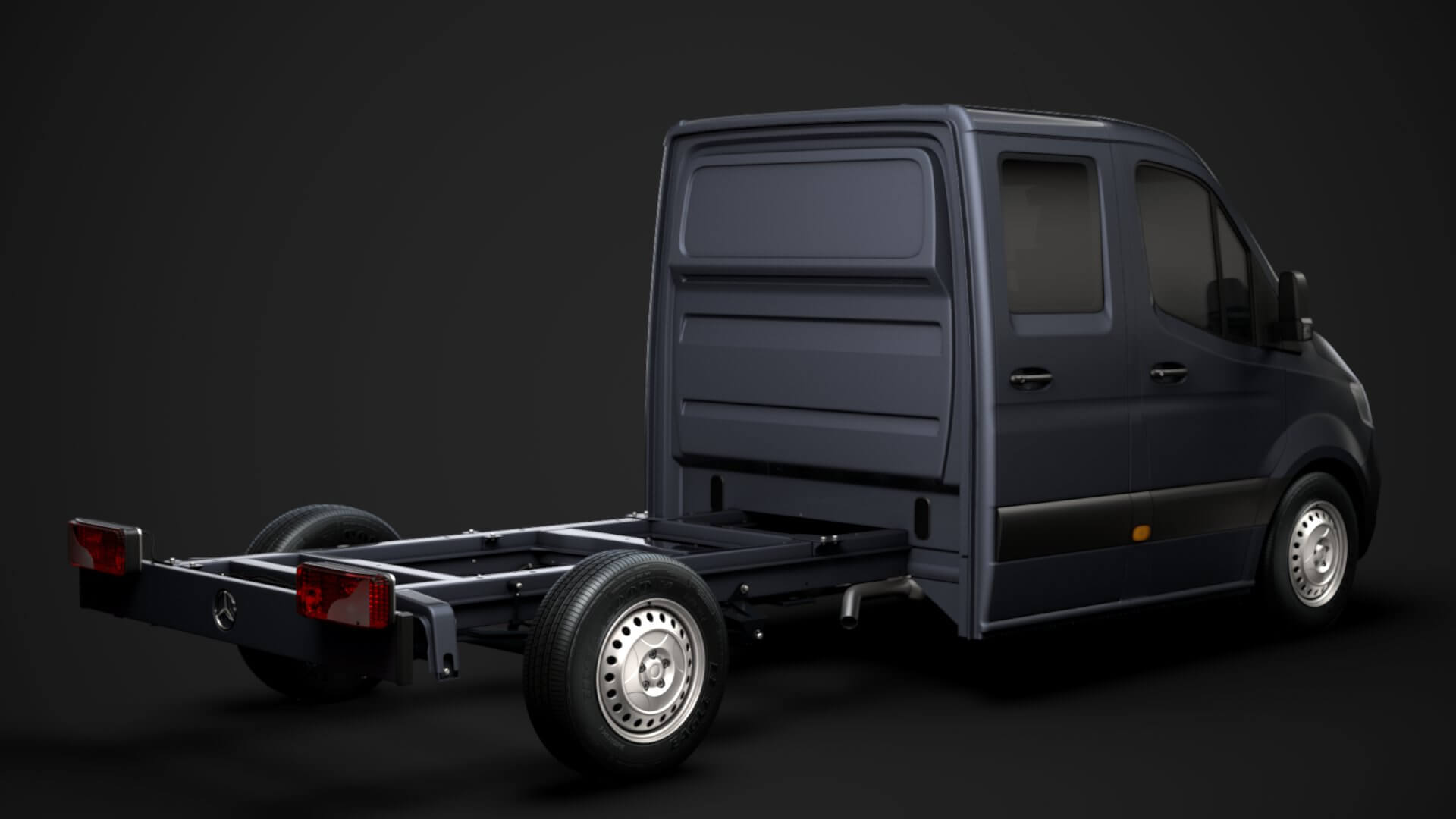 Mercedes Sprinter Chassis Crew Cab L2 FWD 2019 - 3D Model by Creator 3D