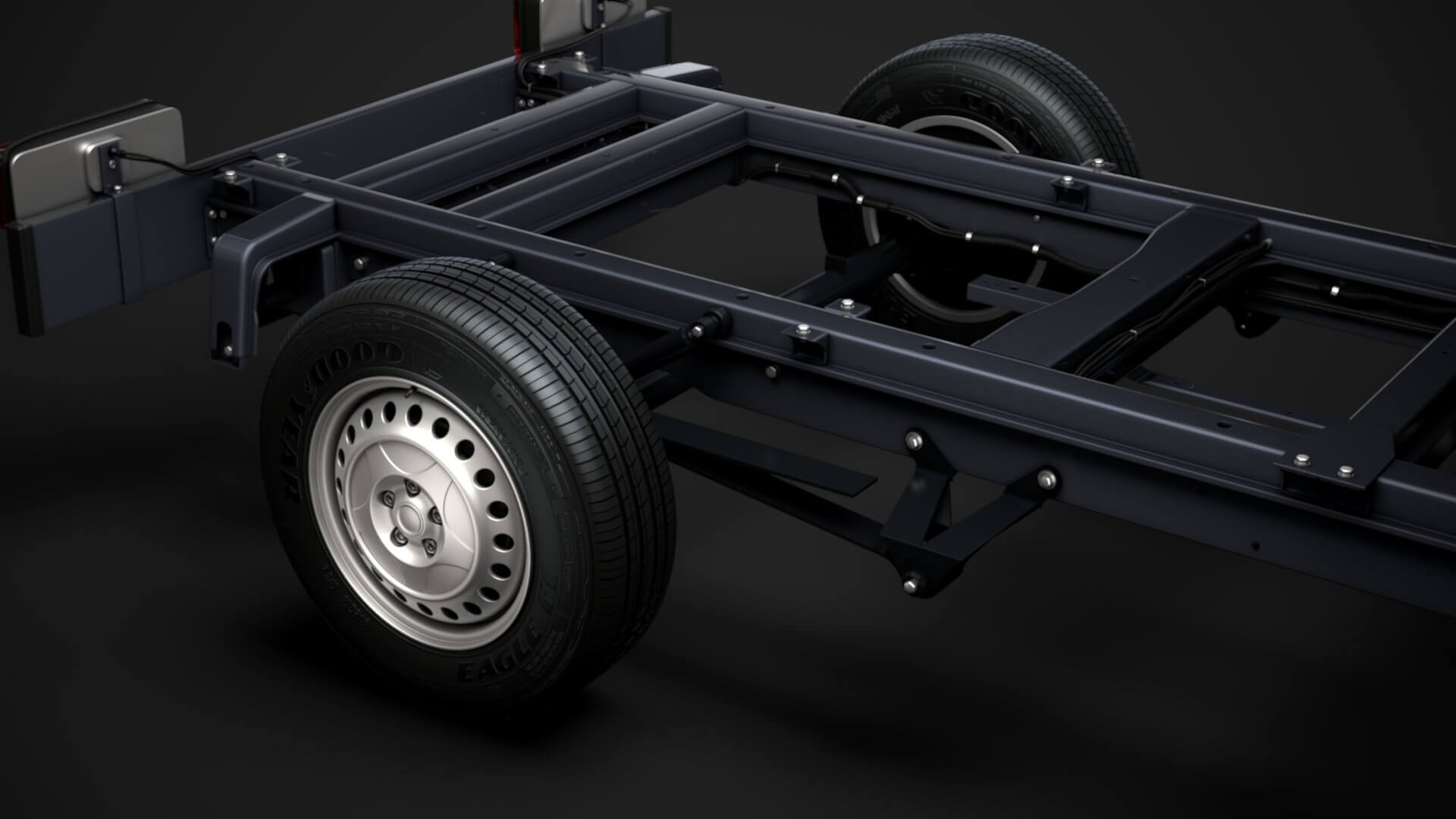 Mercedes Sprinter Chassis Crew Cab L2 FWD 2019 - 3D Model by Creator 3D