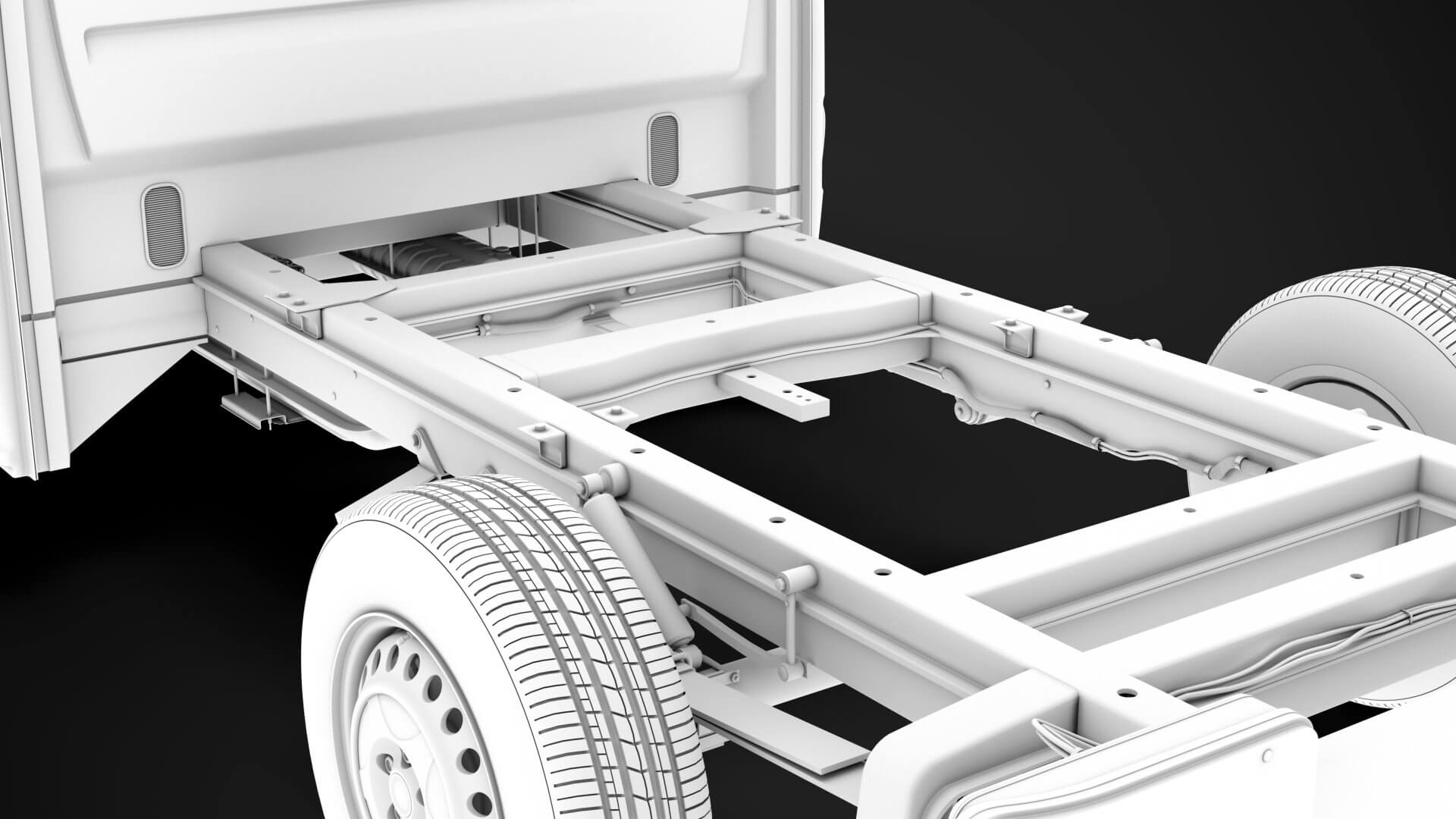 Mercedes Sprinter Chassis Crew Cab L2 FWD 2019 - 3D Model by Creator 3D