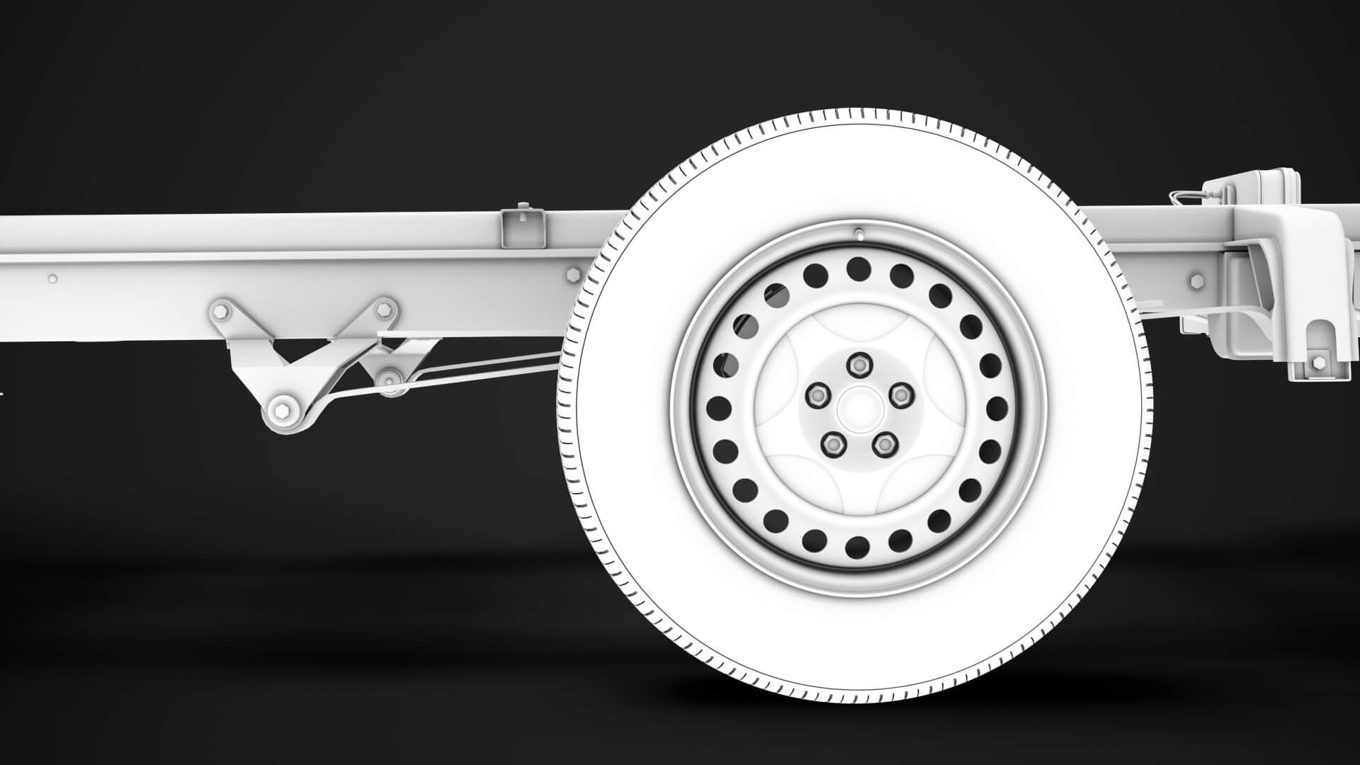 Mercedes Sprinter Chassis Crew Cab L2 FWD 2019 - 3D Model by Creator 3D