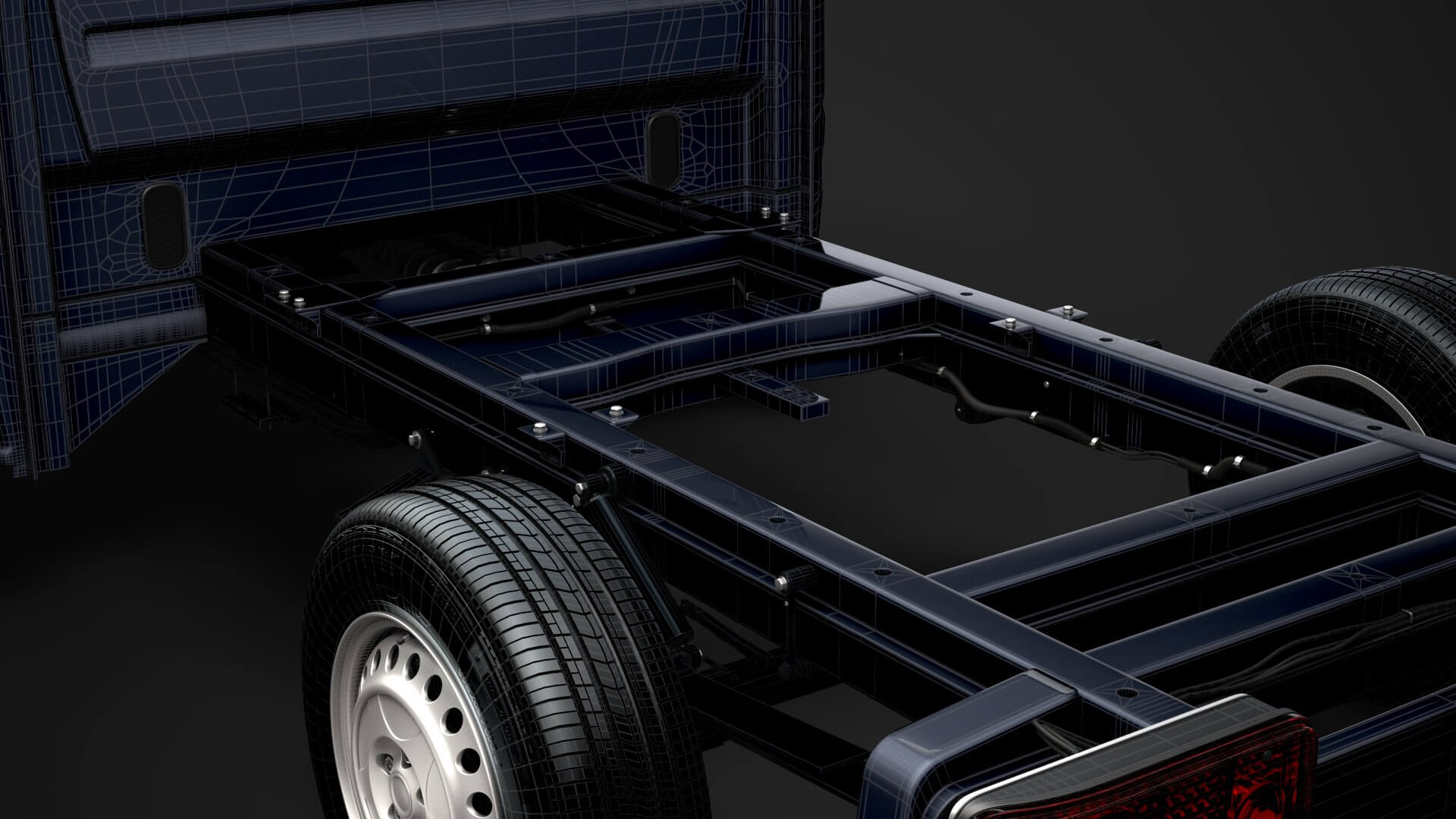 Mercedes Sprinter Chassis Crew Cab L2 FWD 2019 - 3D Model by Creator 3D