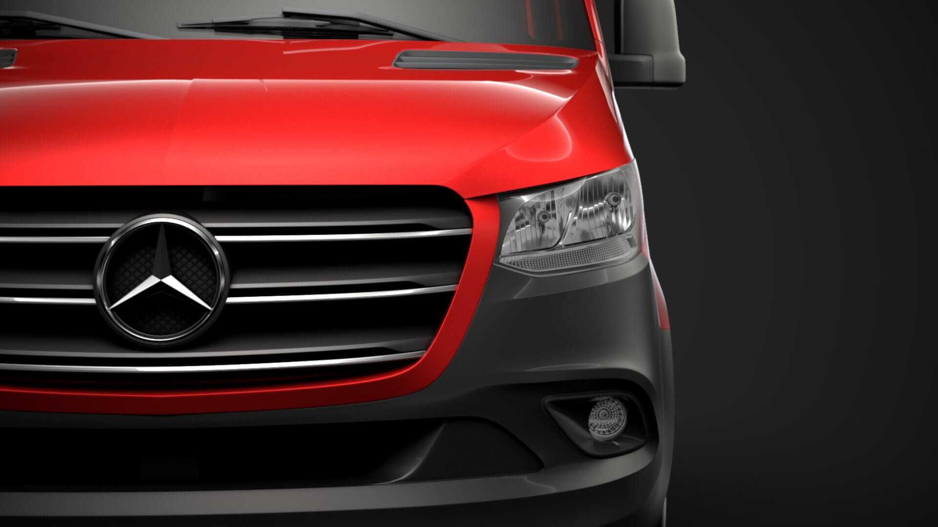 Mercedes Sprinter Chassis Crew Cab L2 RWD 2019 - 3D Model by Creator 3D