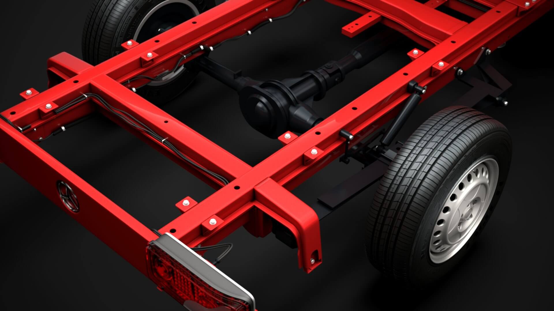 Mercedes Sprinter Chassis Crew Cab L2 RWD 2019 - 3D Model by Creator 3D