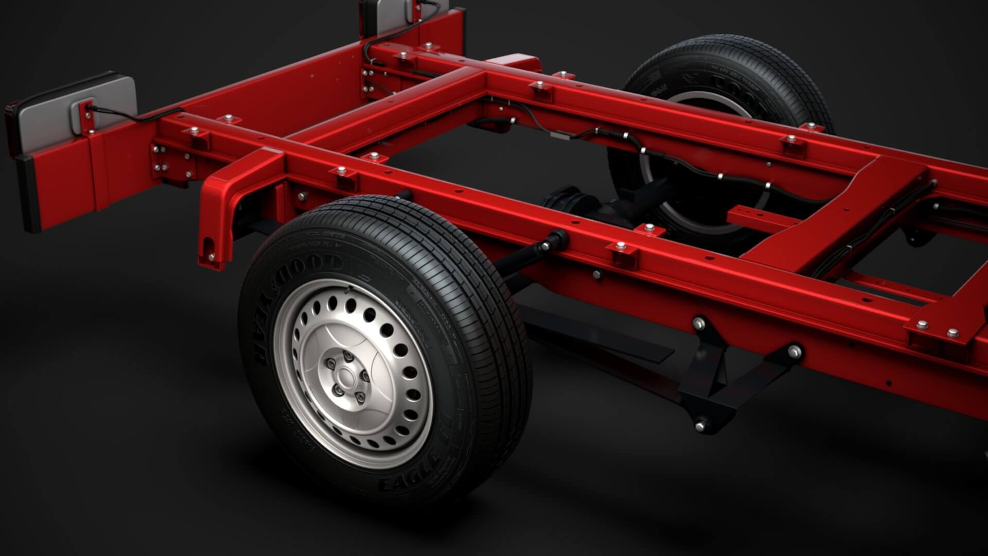 Mercedes Sprinter Chassis Crew Cab L2 RWD 2019 - 3D Model by Creator 3D