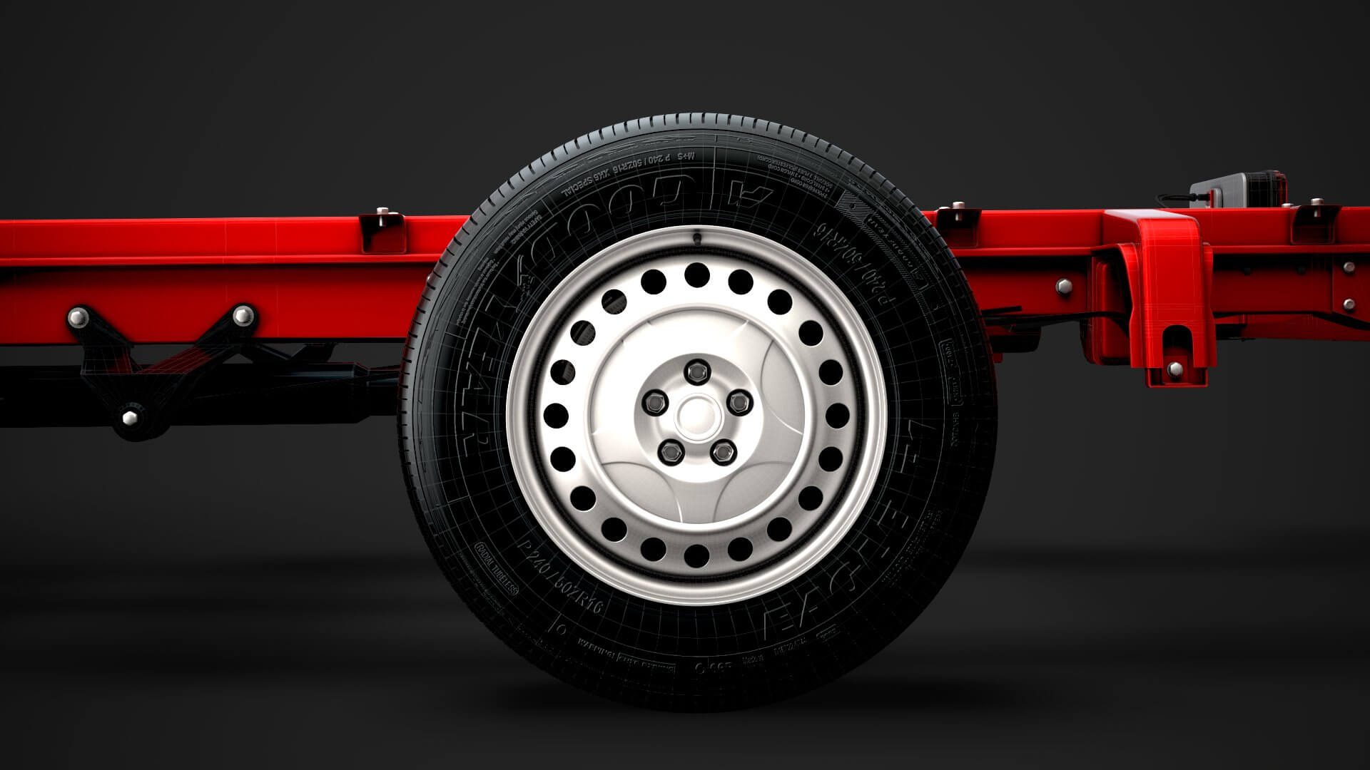 Mercedes Sprinter Chassis Crew Cab L2 RWD 2019 - 3D Model by Creator 3D