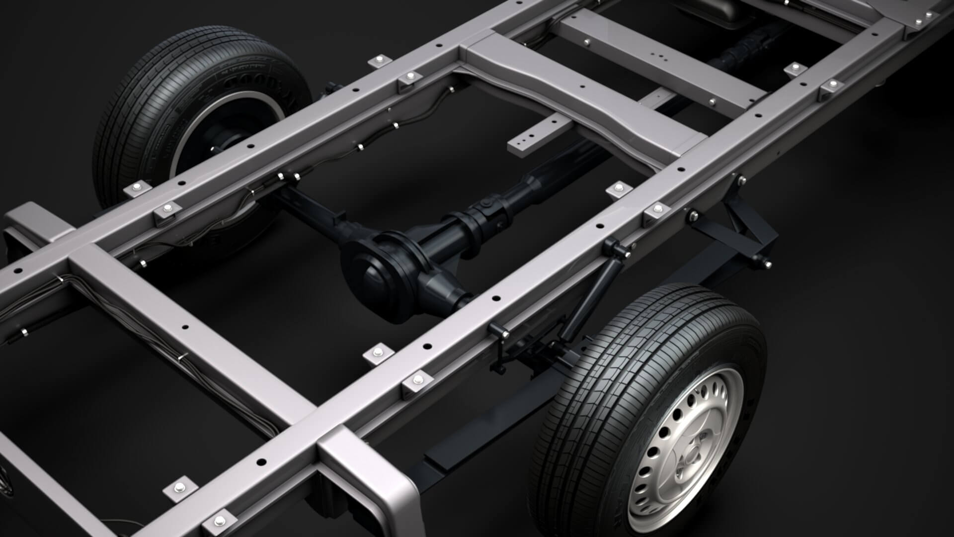 Mercedes Sprinter Chassis Crew Cab L3 RWD 2019 - 3D Model by Creator 3D