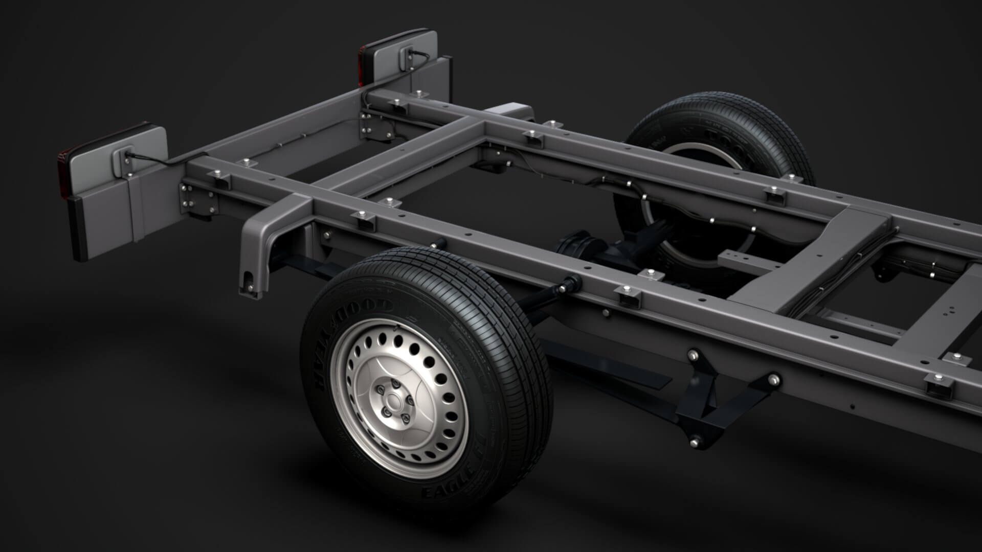 Mercedes Sprinter Chassis Crew Cab L3 RWD 2019 - 3D Model by Creator 3D