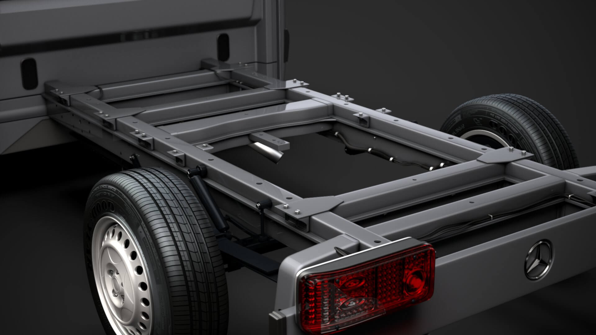 Mercedes Sprinter Chassis Single Cab L1 FWD 2019 - 3D Model by Creator 3D