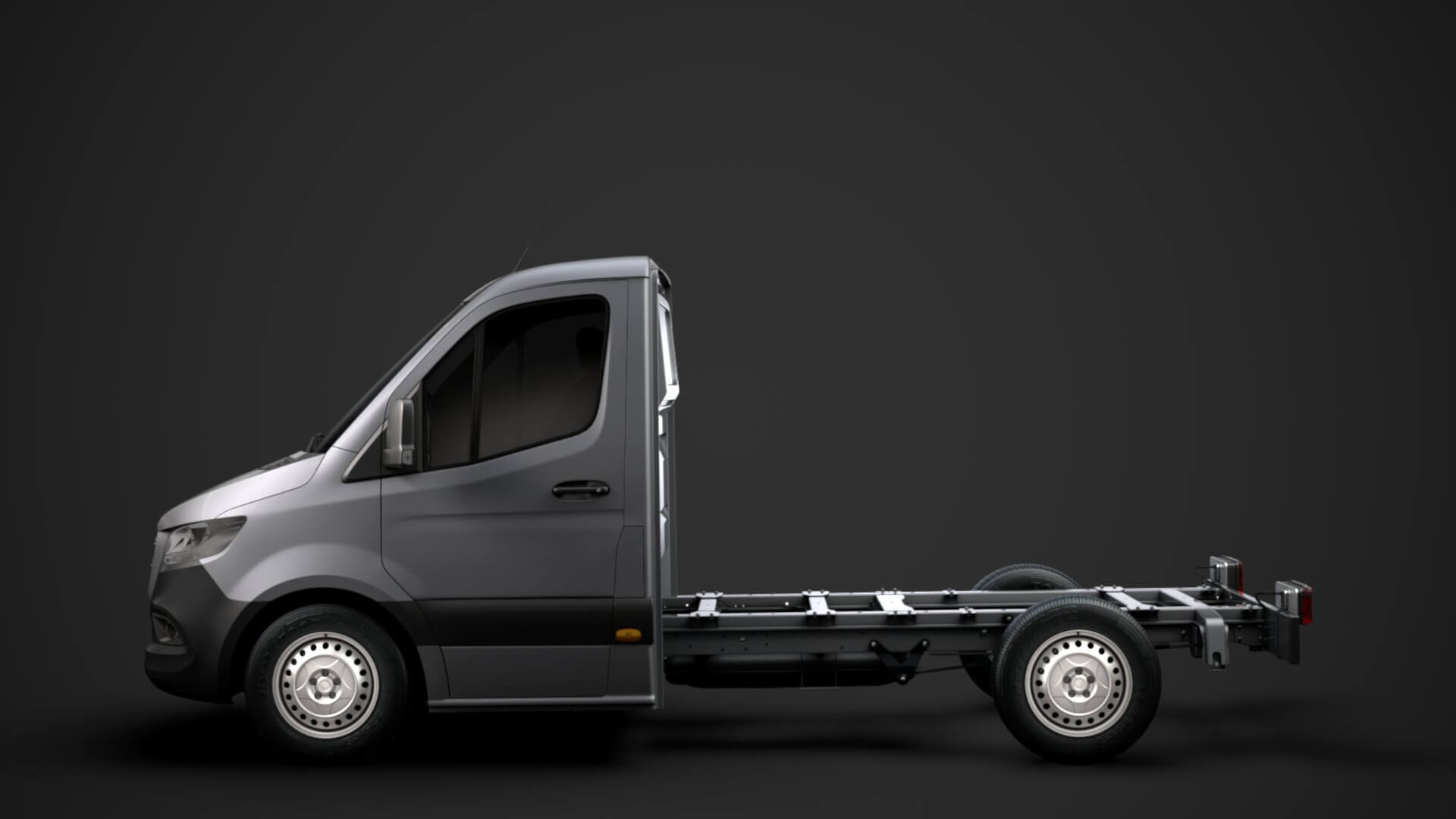 Mercedes Sprinter Chassis Single Cab L1 FWD 2019 - 3D Model by Creator 3D