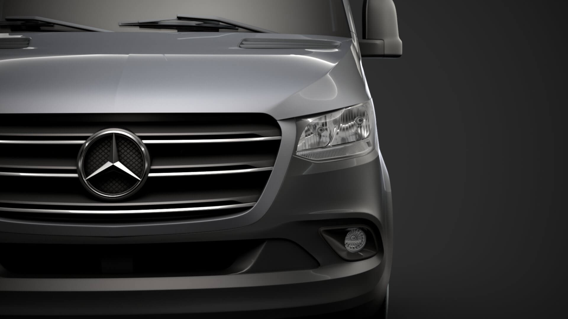 Mercedes Sprinter Chassis Single Cab L1 FWD 2019 - 3D Model by Creator 3D