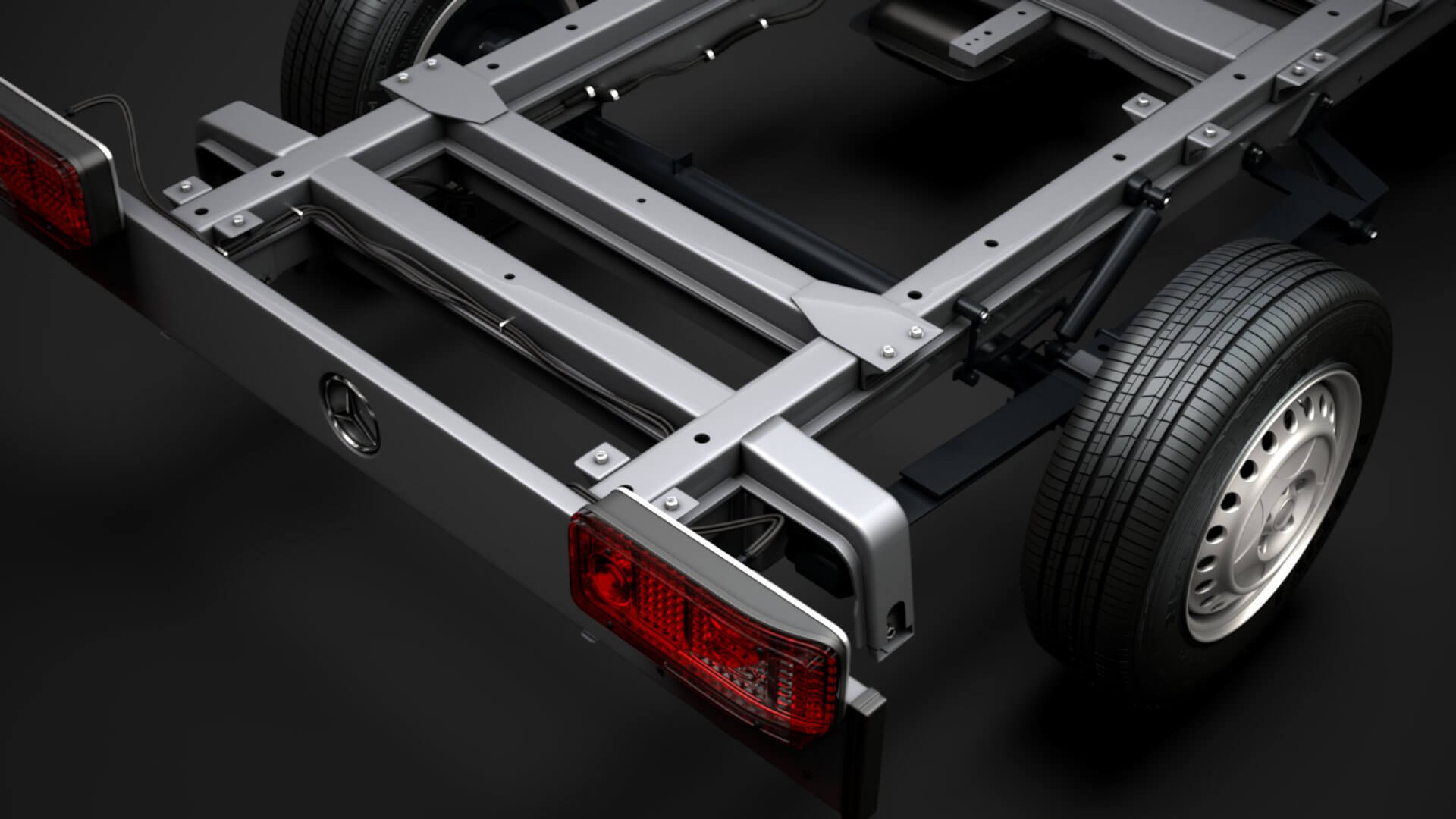 Mercedes Sprinter Chassis Single Cab L1 FWD 2019 - 3D Model by Creator 3D