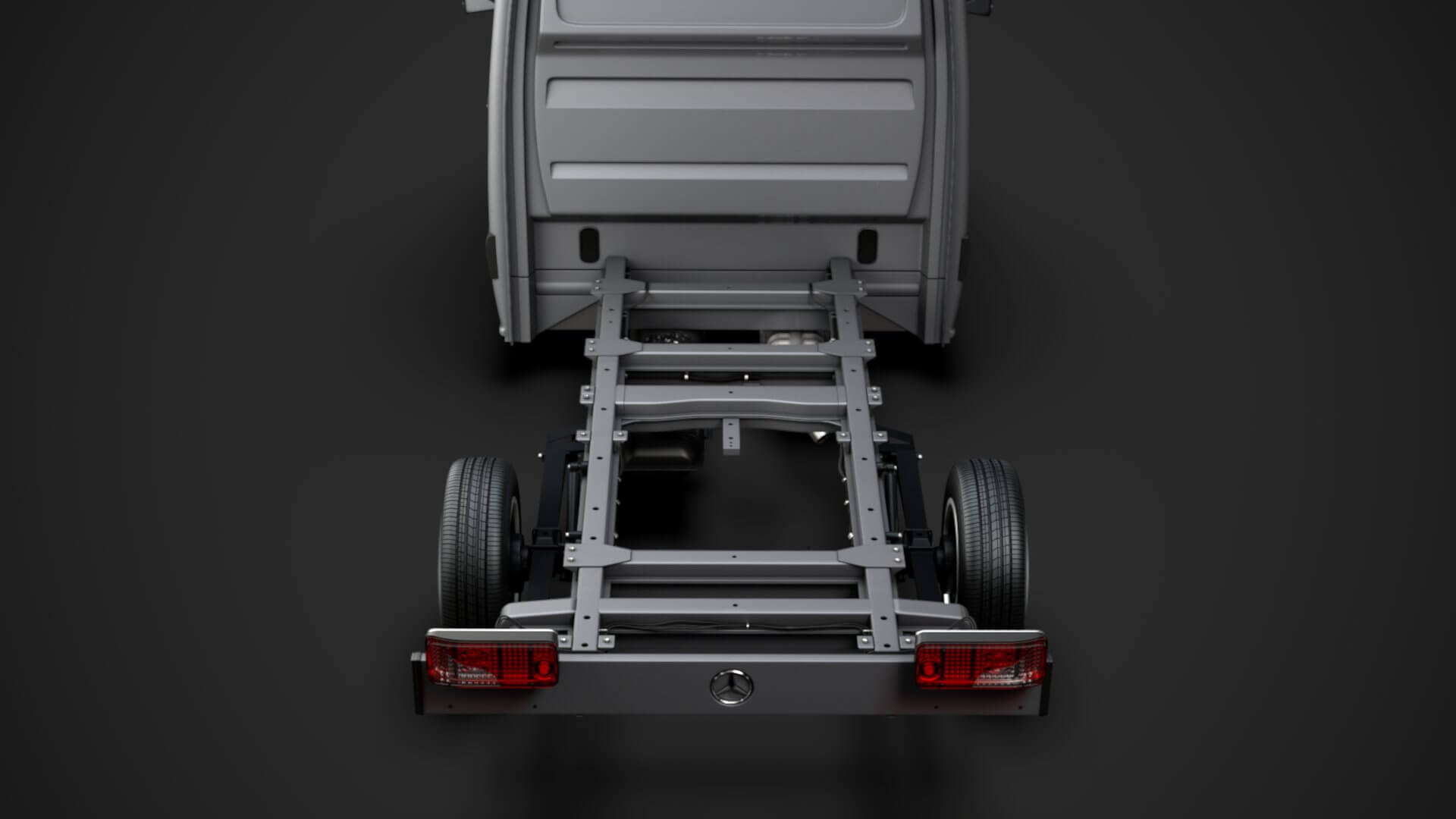 Mercedes Sprinter Chassis Single Cab L1 FWD 2019 - 3D Model by Creator 3D