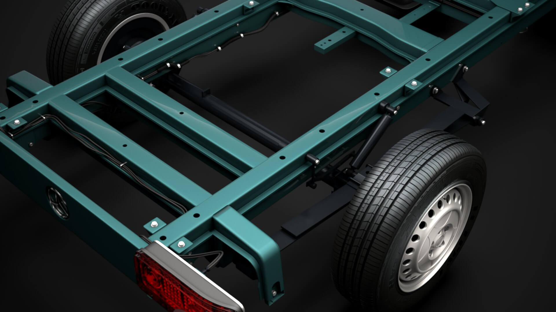 Mercedes Sprinter Chassis Single Cab L2 FWD 2019 - 3D Model by Creator 3D