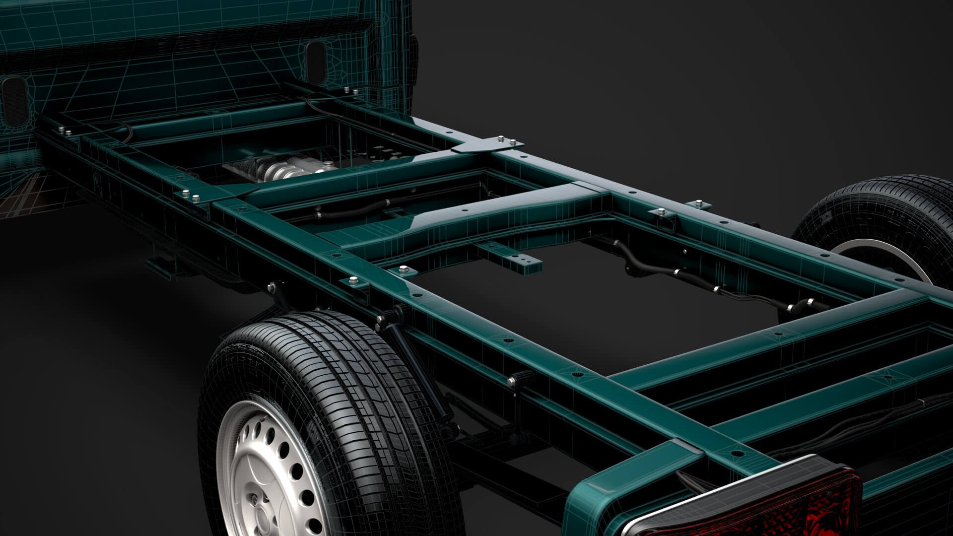 Mercedes Sprinter Chassis Single Cab L2 FWD 2019 - 3D Model by Creator 3D