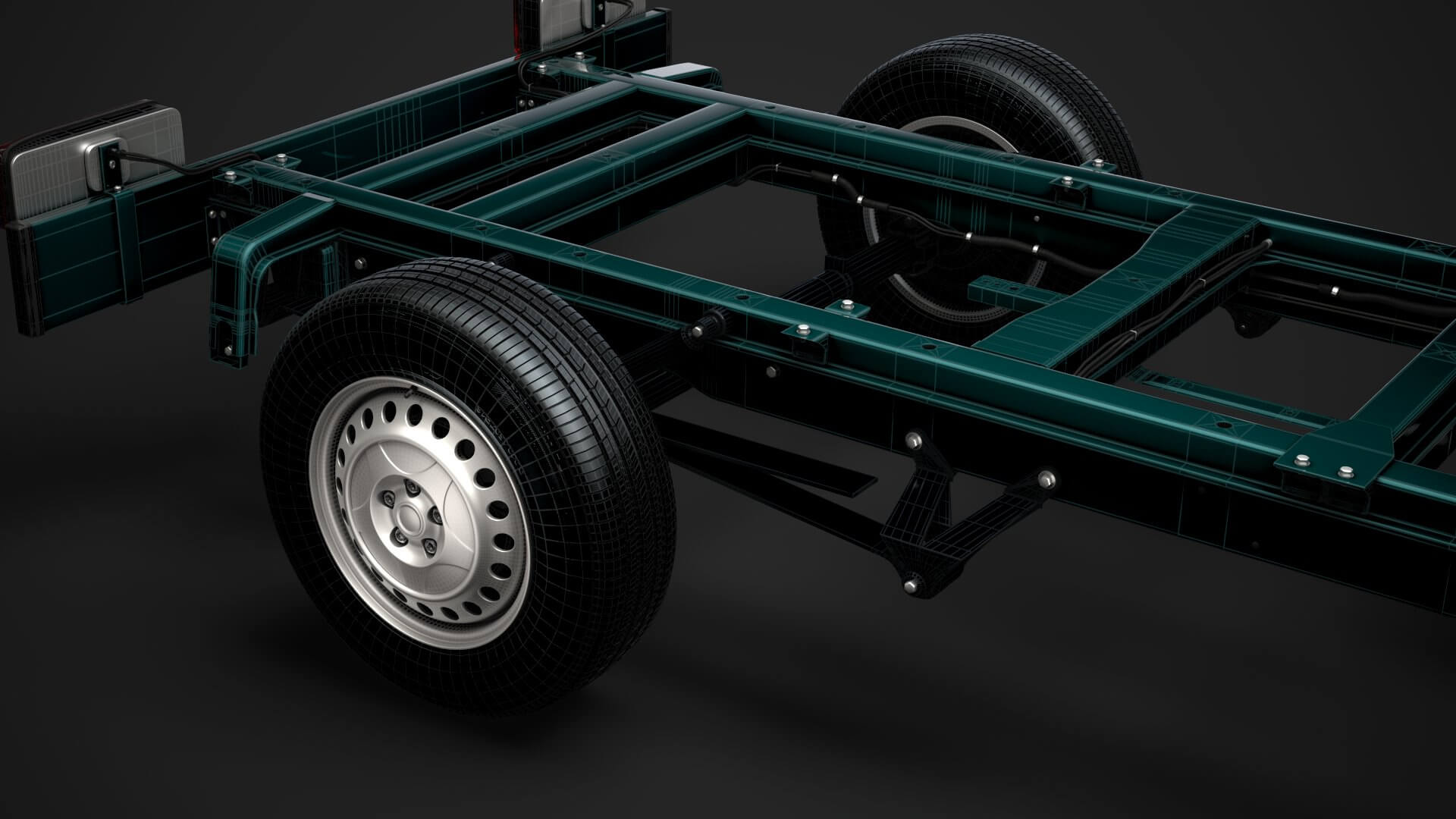 Mercedes Sprinter Chassis Single Cab L2 FWD 2019 - 3D Model by Creator 3D