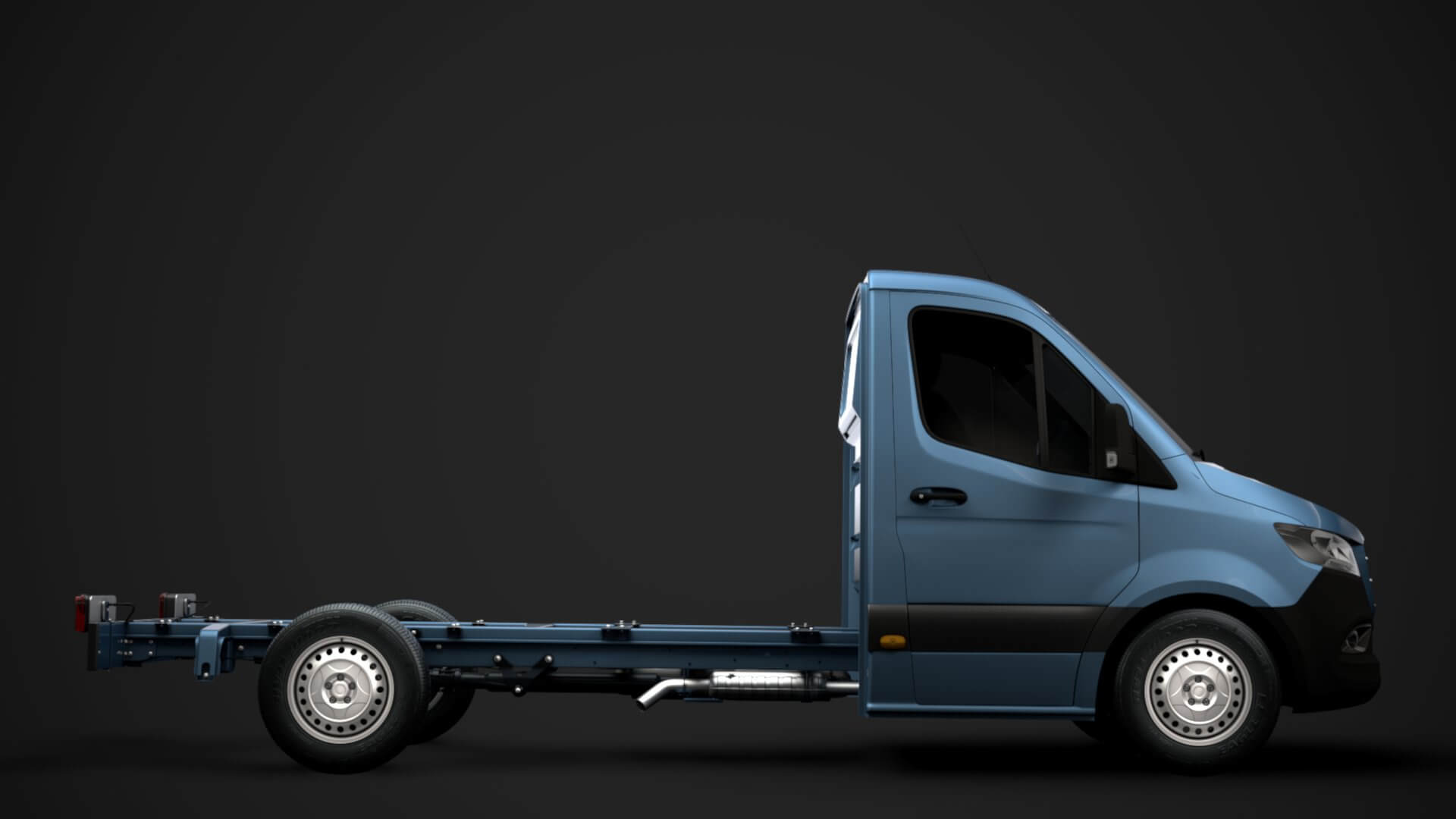 Mercedes Sprinter Chassis Single Cab L2 RWD 2019 - 3D Model by Creator 3D
