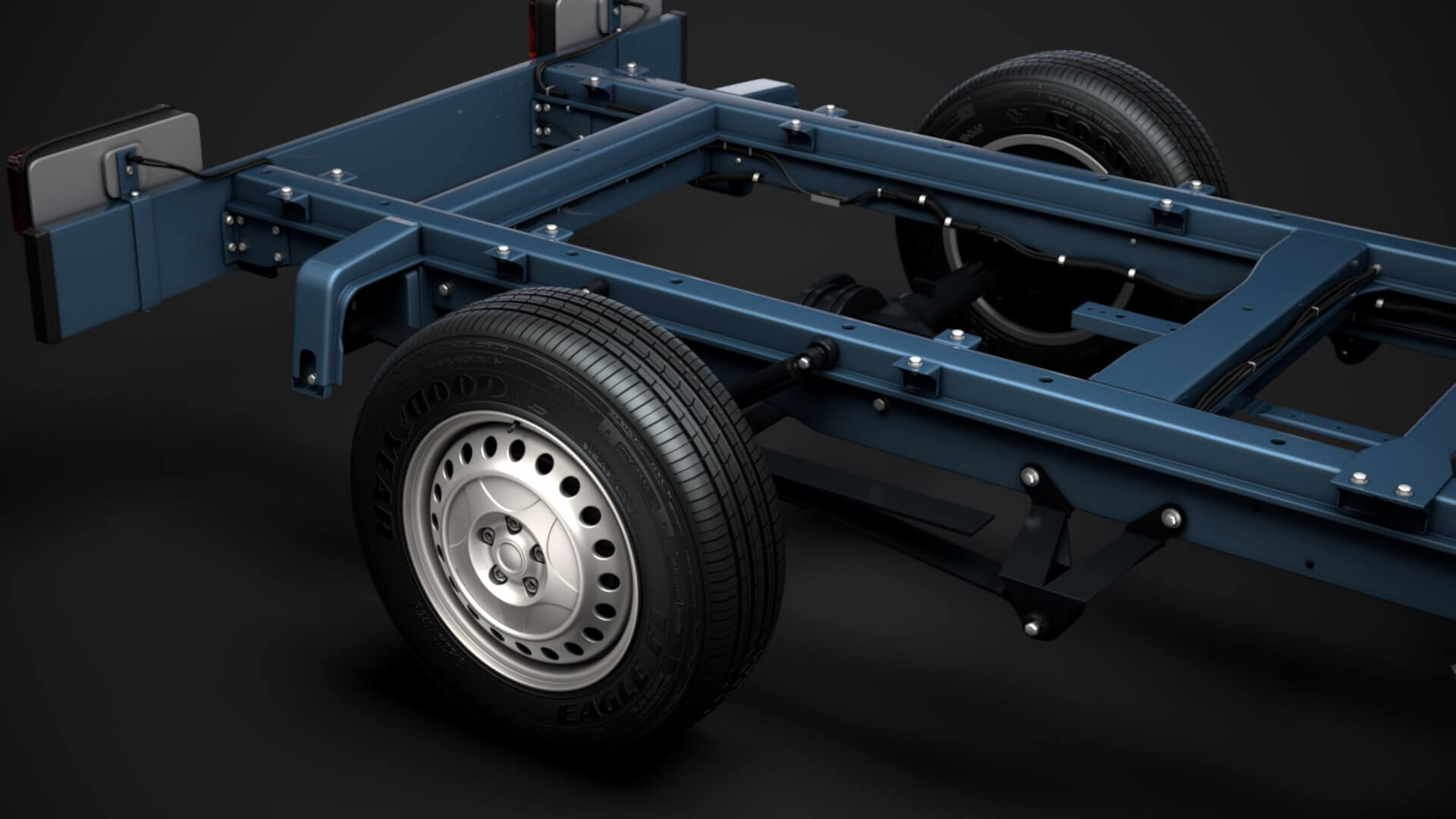 Mercedes Sprinter Chassis Single Cab L2 RWD 2019 - 3D Model by Creator 3D