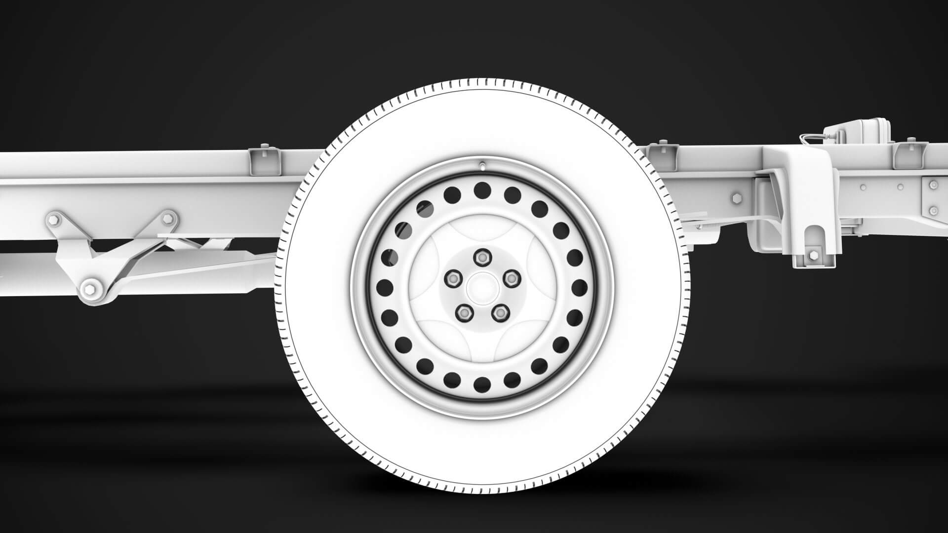 Mercedes Sprinter Chassis Single Cab L2 RWD 2019 - 3D Model by Creator 3D