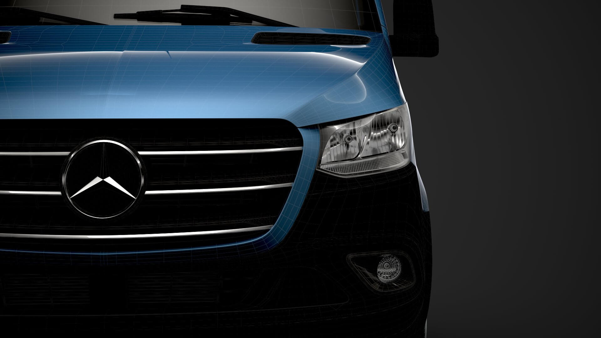 Mercedes Sprinter Chassis Single Cab L2 RWD 2019 - 3D Model by Creator 3D