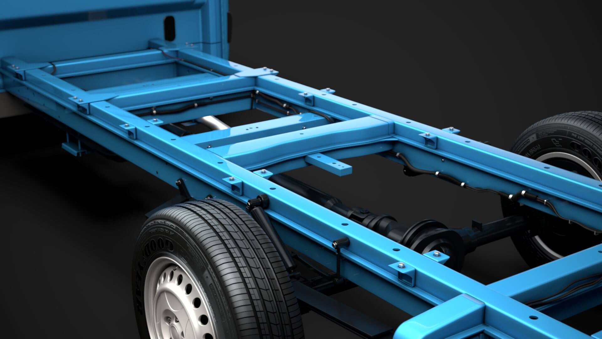 Mercedes Sprinter Chassis Single Cab L3 RWD 2019 - 3D Model by Creator 3D