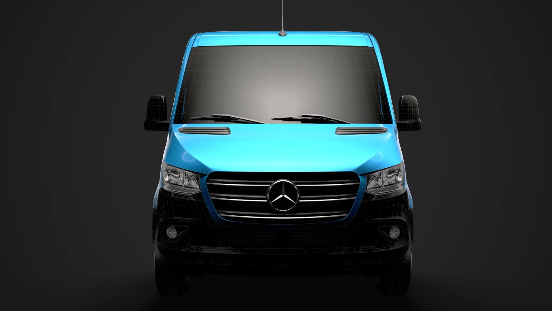 Mercedes Sprinter Chassis Single Cab L3 RWD 2019 - 3D Model by Creator 3D