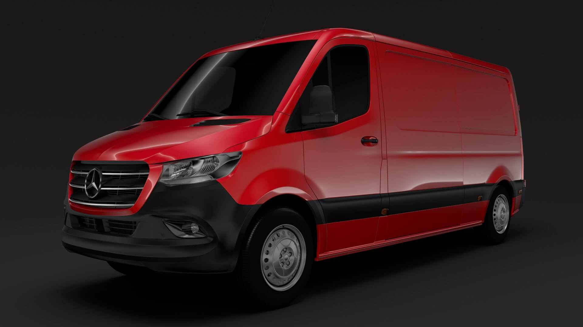 Mercedes Sprinter Panel Van L2H1 FWD 2019 - 3D Model by Creator 3D