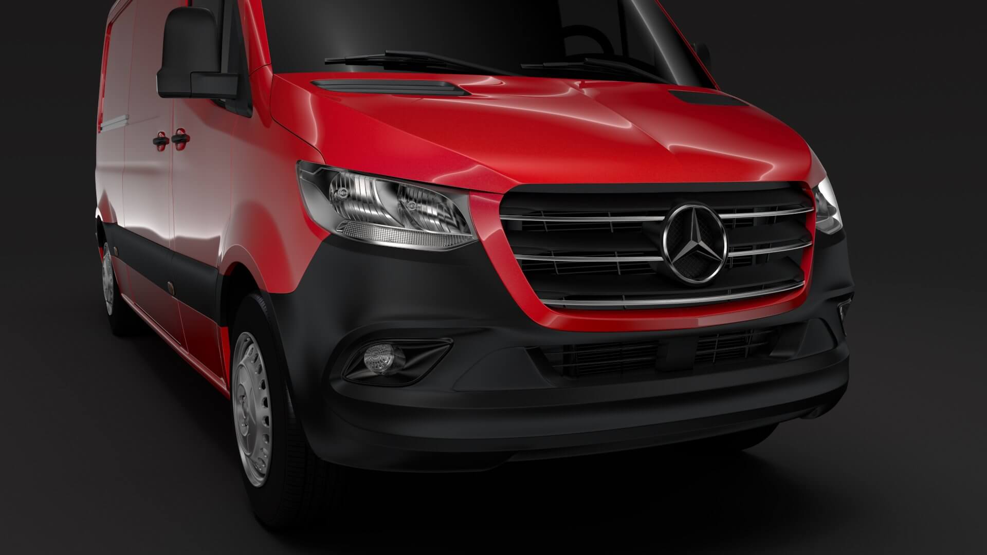 Mercedes Sprinter Panel Van L2H1 FWD 2019 - 3D Model by Creator 3D