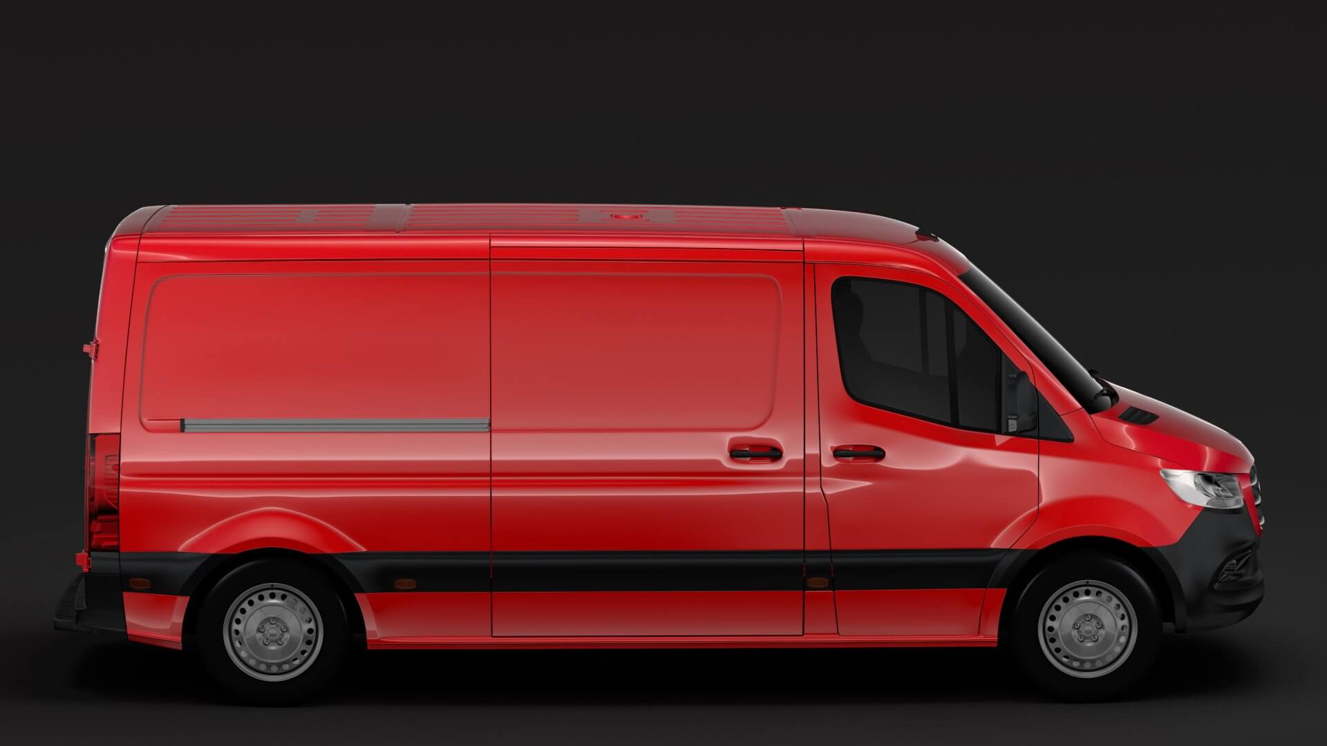 Mercedes Sprinter Panel Van L2H1 FWD 2019 - 3D Model by Creator 3D