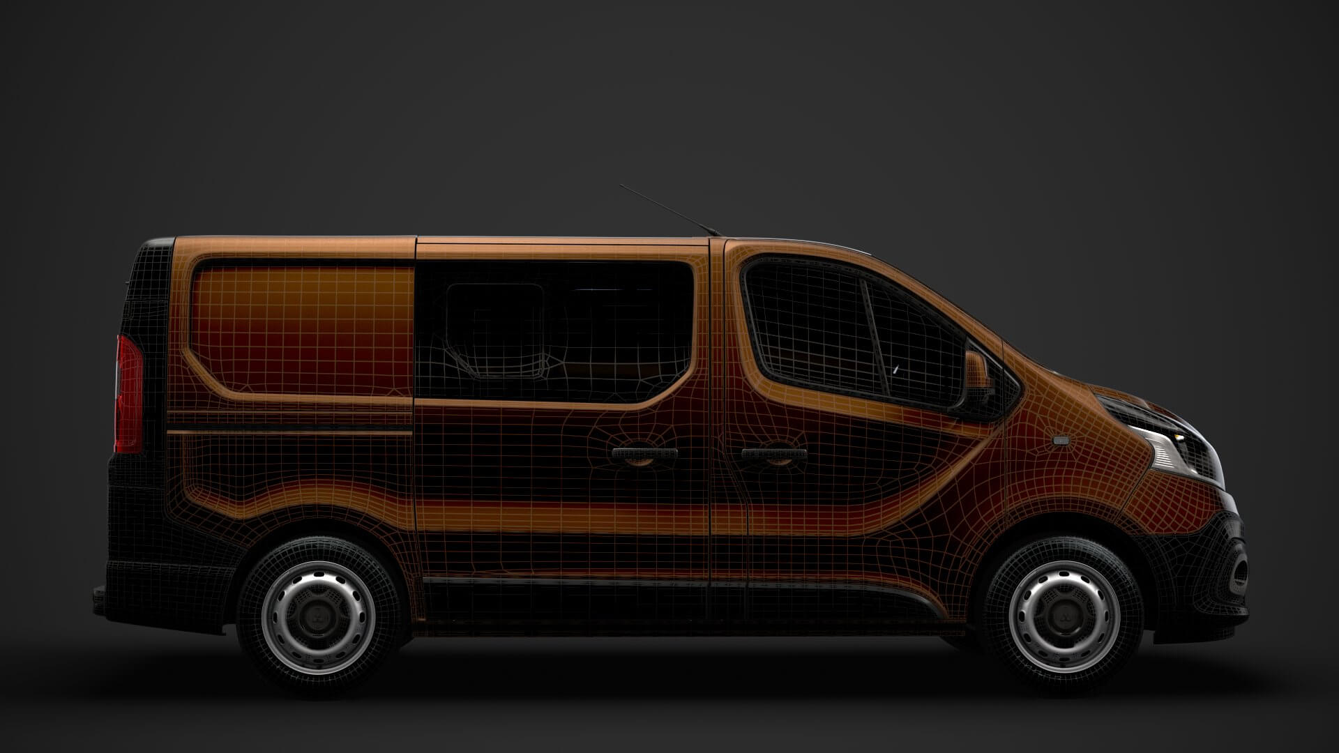 Mitsubishi Express Combi 2020 - 3D Model by Creator 3D