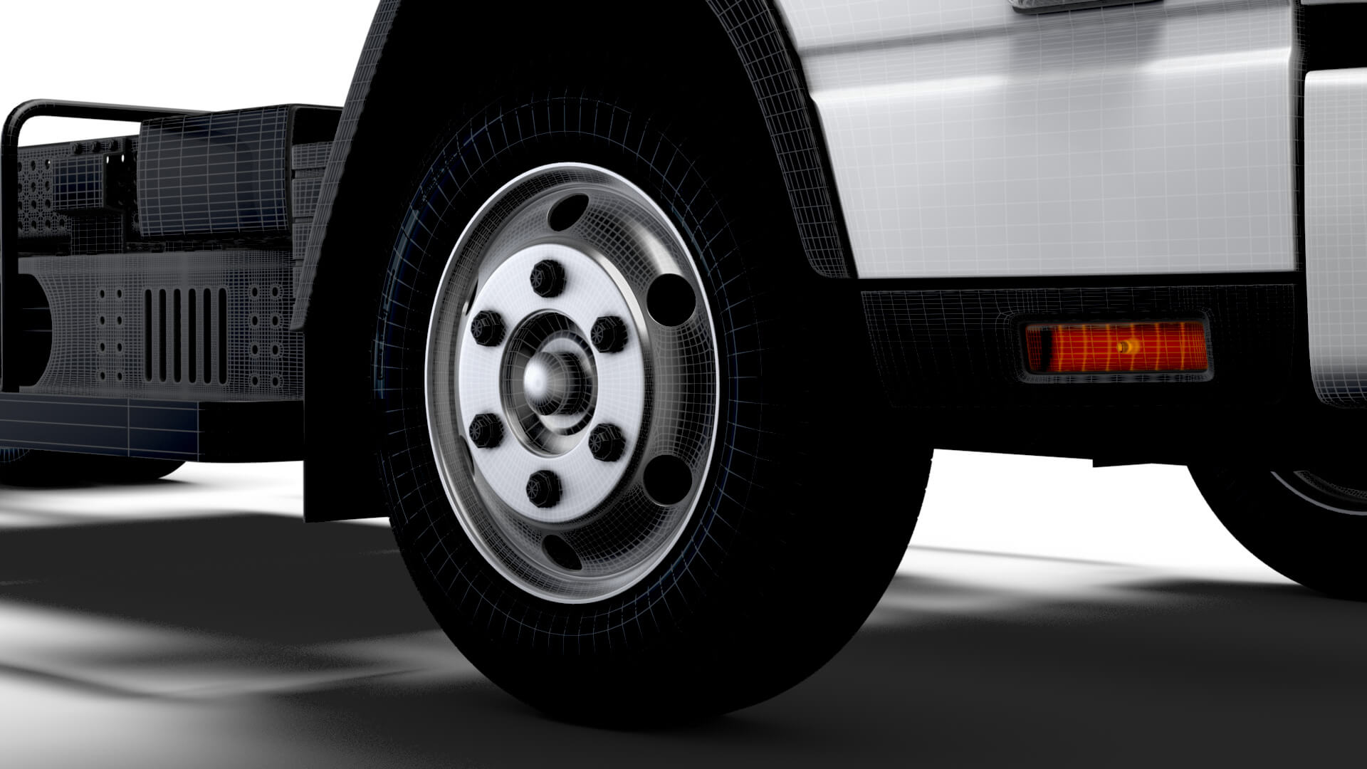 Mitsubishi Fuso E Canter 3850 2024 - 3D Model by Creator 3D