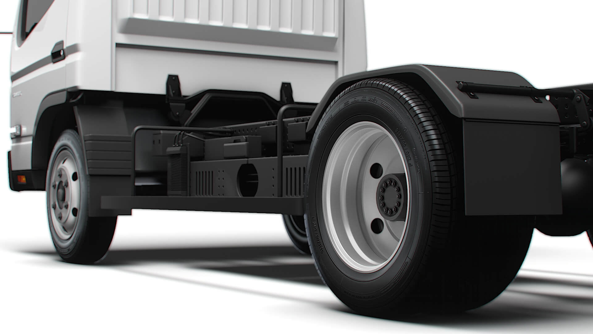 Mitsubishi Fuso E Canter Extrawidecab 3400 2024 - 3D Model by Creator 3D