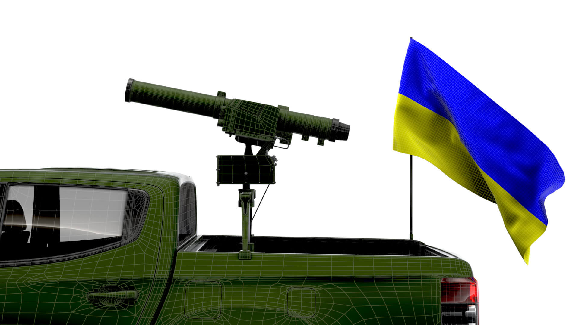 Mitsubishi L200 ATGM Stugna P 2022 - 3D Model by Creator 3D