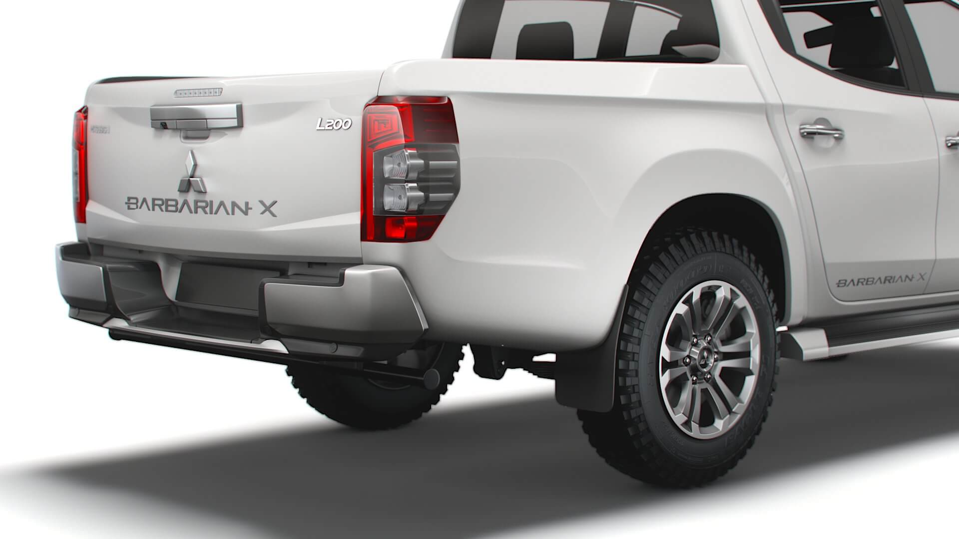 Mitsubishi L200 Barbarian X 2020 - 3D Model by Creator 3D